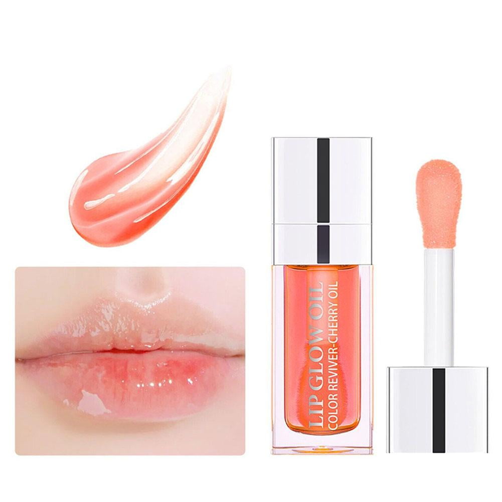 6 ml Lip Oil Hydrating Plumping Lip Coat For Lipstick Lipgloss Tinted ...