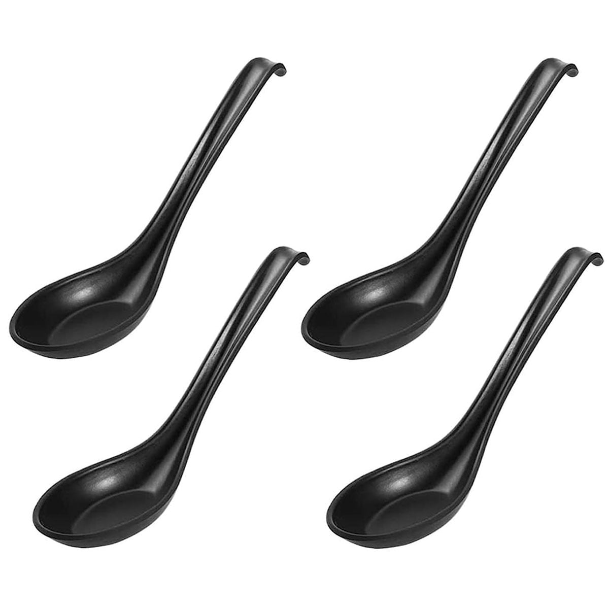 6 Noodle Soup Spoons Japanese Style Ramen Spoons With Long Handles And