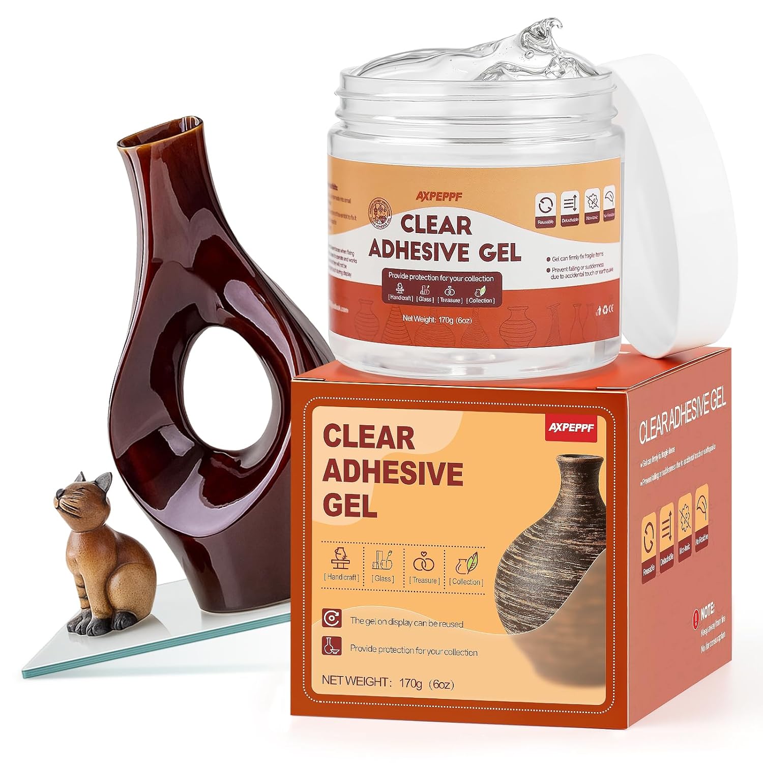 6 oz Exhibits Gel for Museum Clear Exhibit Gel, Museum Exhibition ...