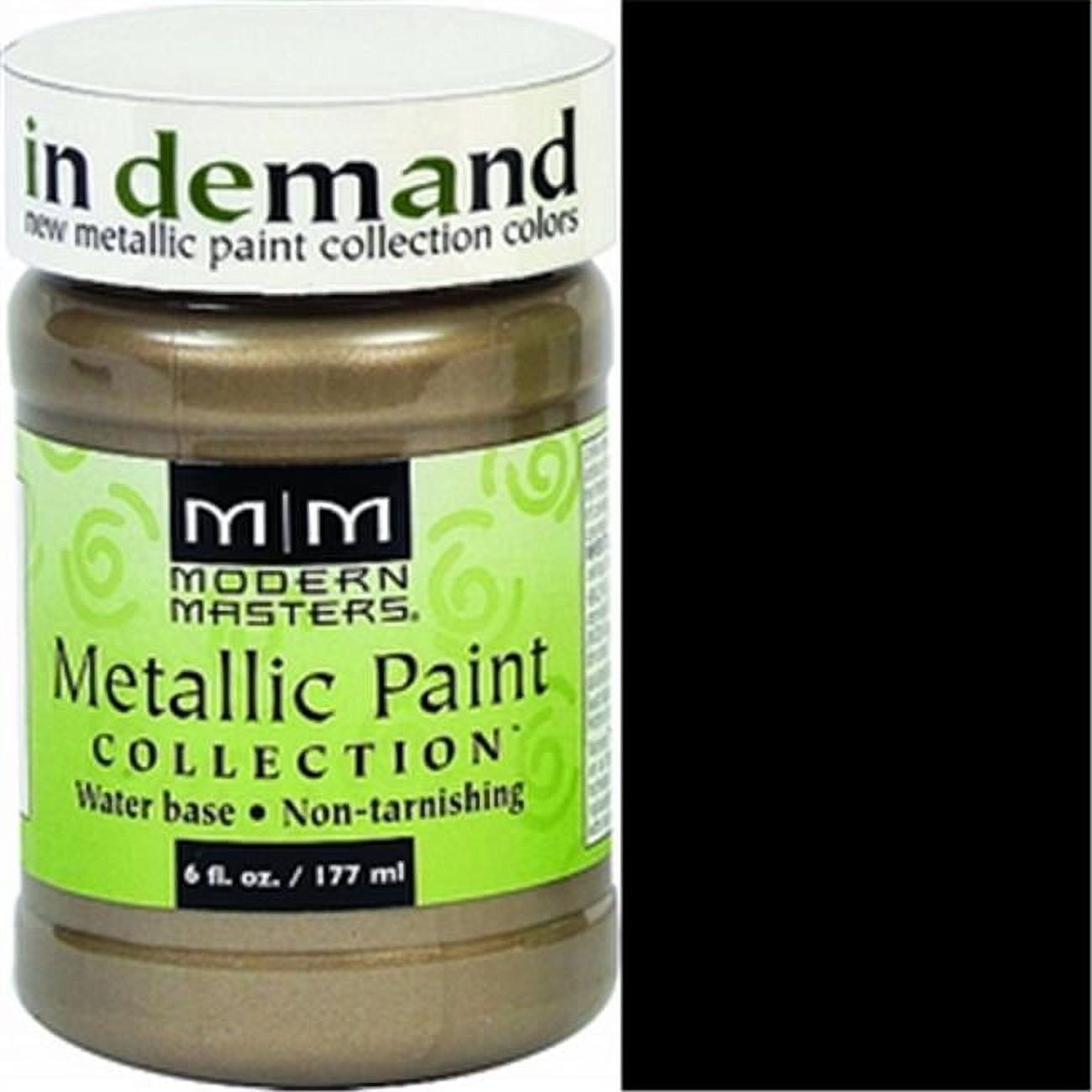 6 oz Modern Masters ME708 Nickel Metallic Paint Collection Water-Based ...
