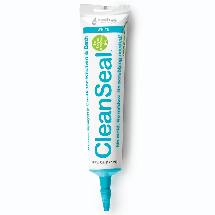 Sashco CleanSeal 6 Oz. White Active Enzyme Kitchen & Bath Caulk 11070 ...