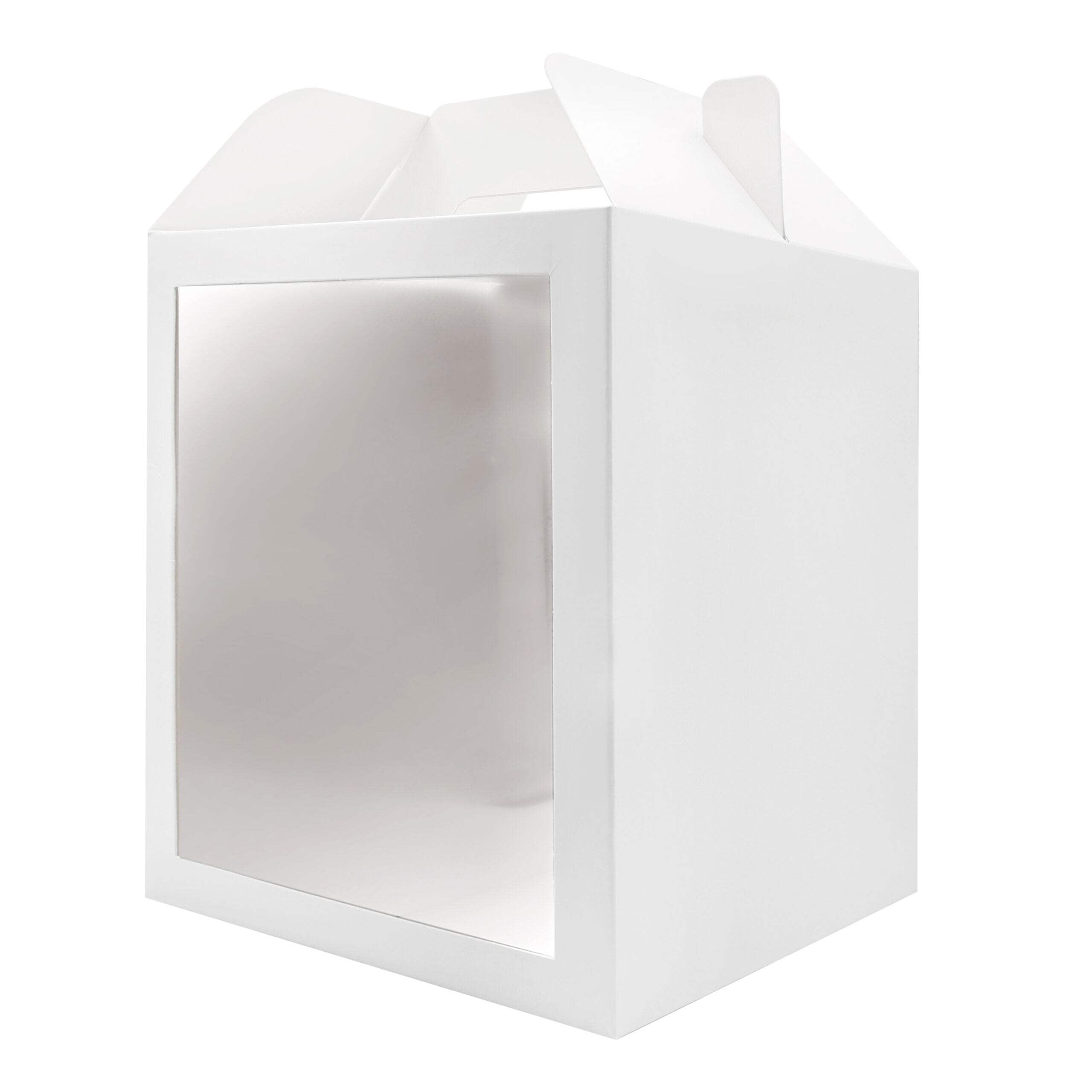 6-pack 10x10x12 inch Cake Boxes with Clear Cake Box Window and Handle ...