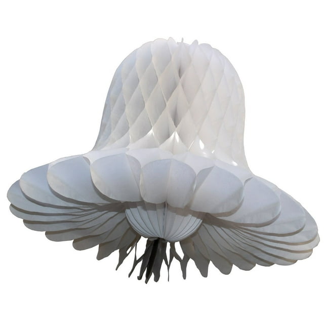 Devra Party 6-Pack 11-Inch Hanging Honeycomb Tissue Paper Bell Garland ...