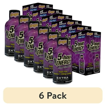 5-hour ENERGY Shot, Extra Strength, Grape (1.93 oz., 24 pk.) - Walmart.com