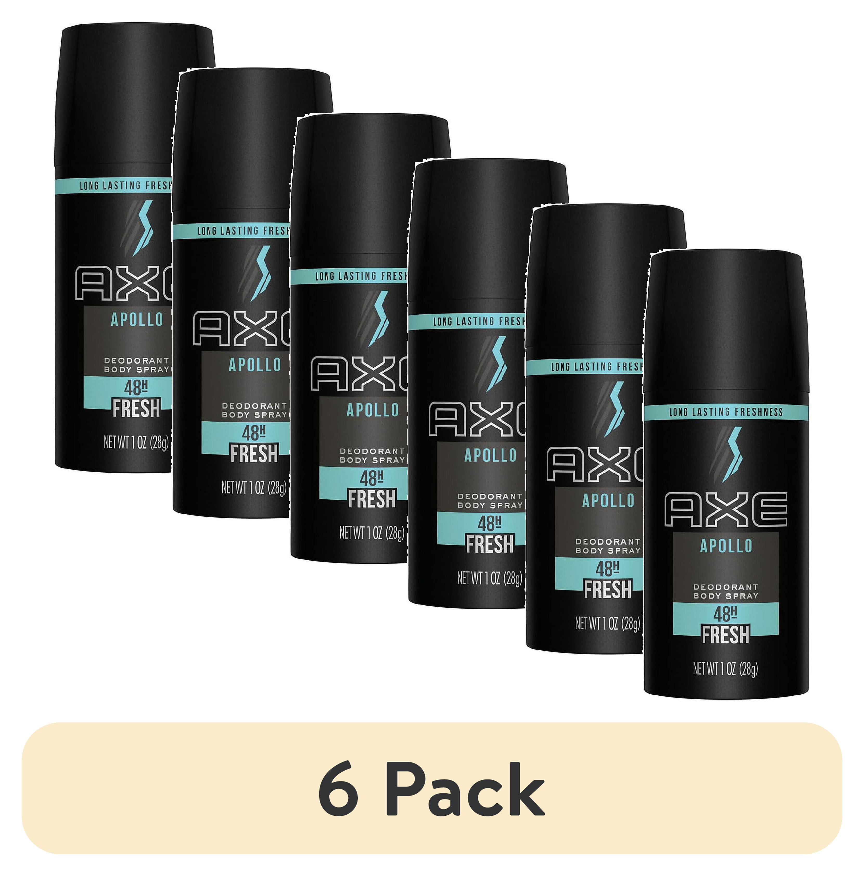 (6 pack) AXE Body Spray for Men Apollo - Walmart.com