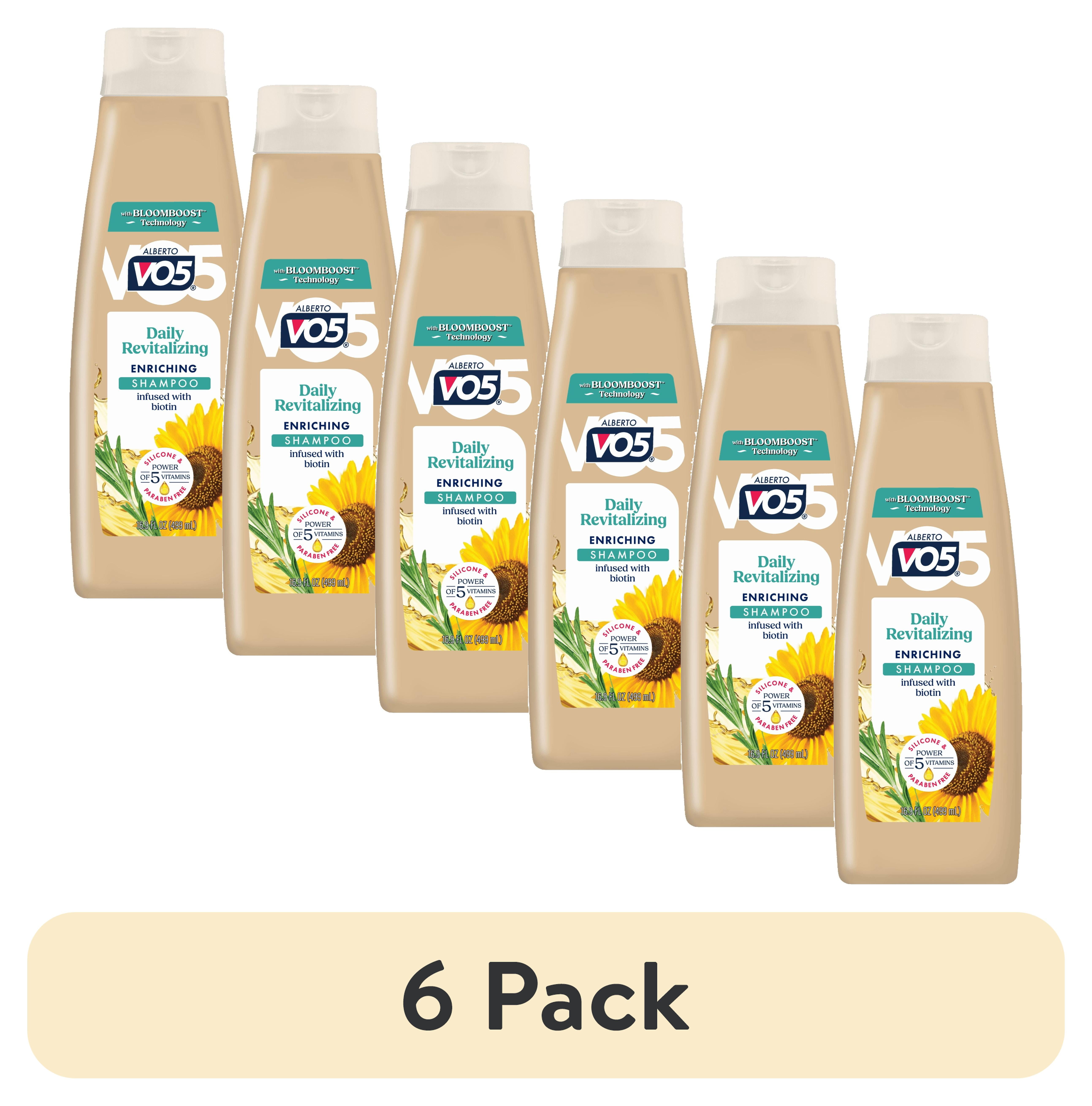 (6 pack) Alberto VO5 Daily Revitalizing Enriching Shampoo with Biotin ...