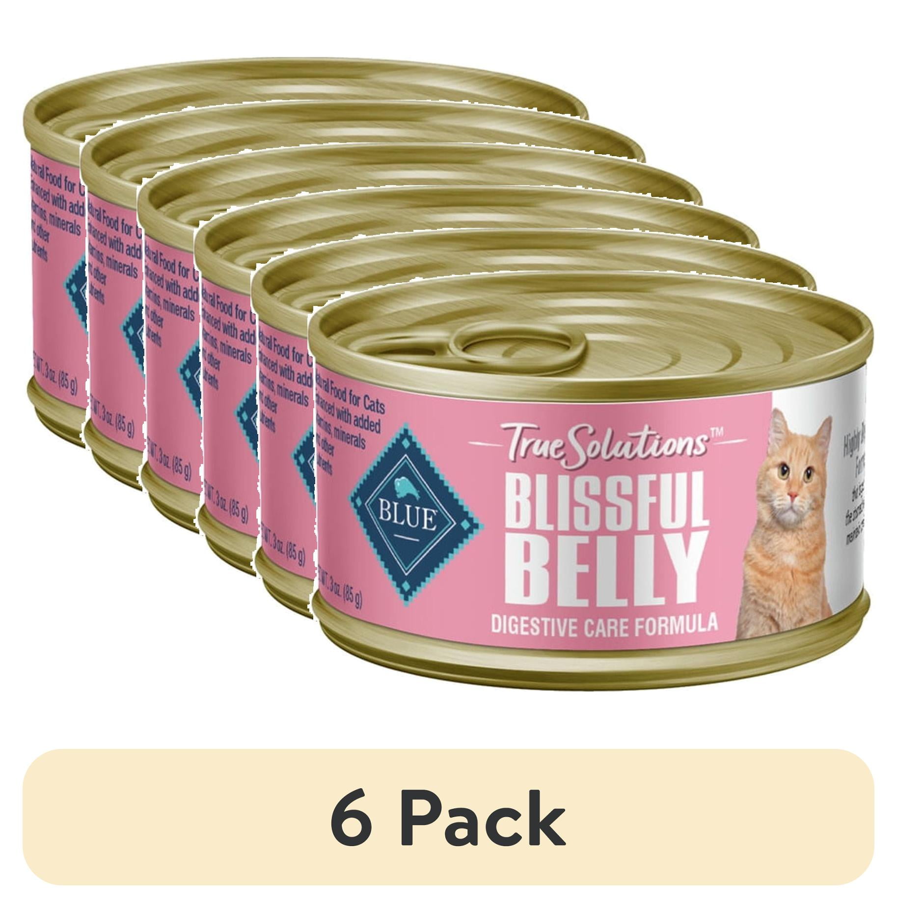 (6 pack) Blue Buffalo True Solutions Digestive Care Wet Cat Food for ...
