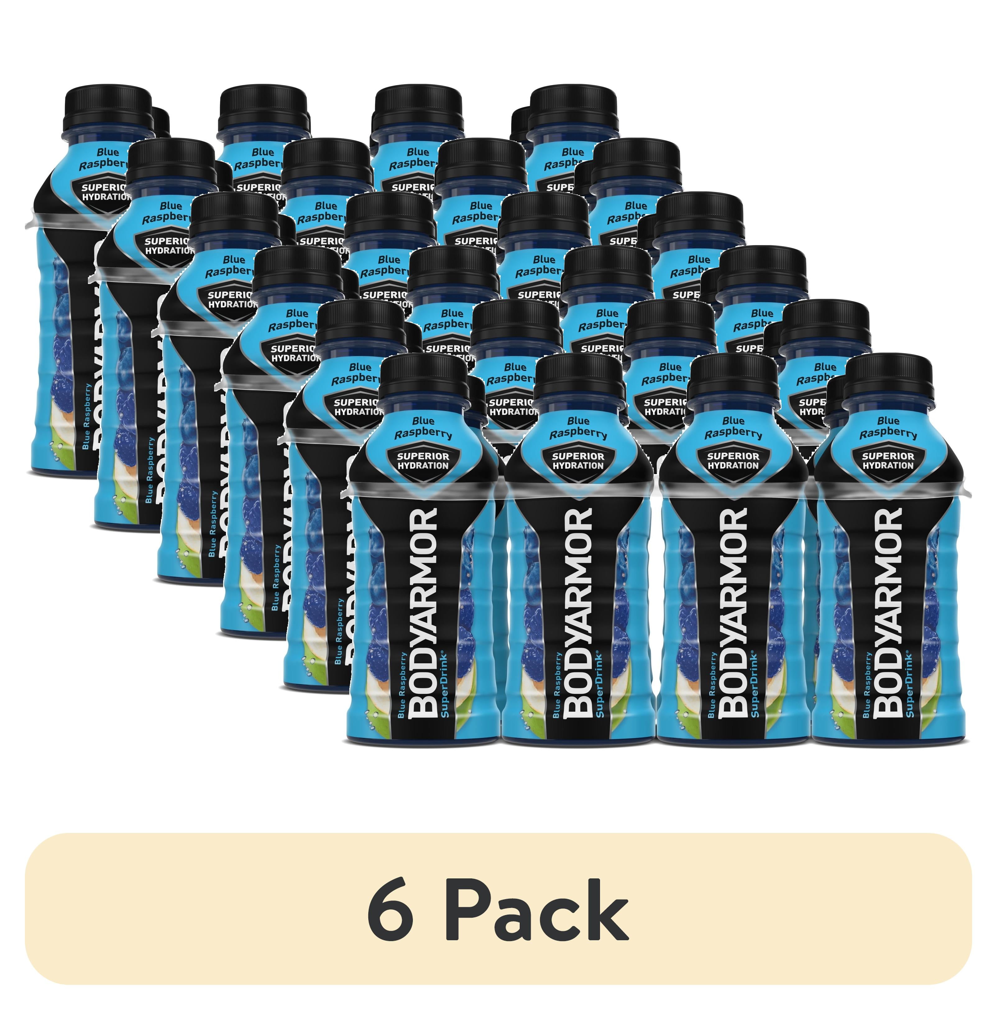 (6 pack) BODYARMOR Blueberry Raspberry Electrolyte Sports Drink, 12 fl ...