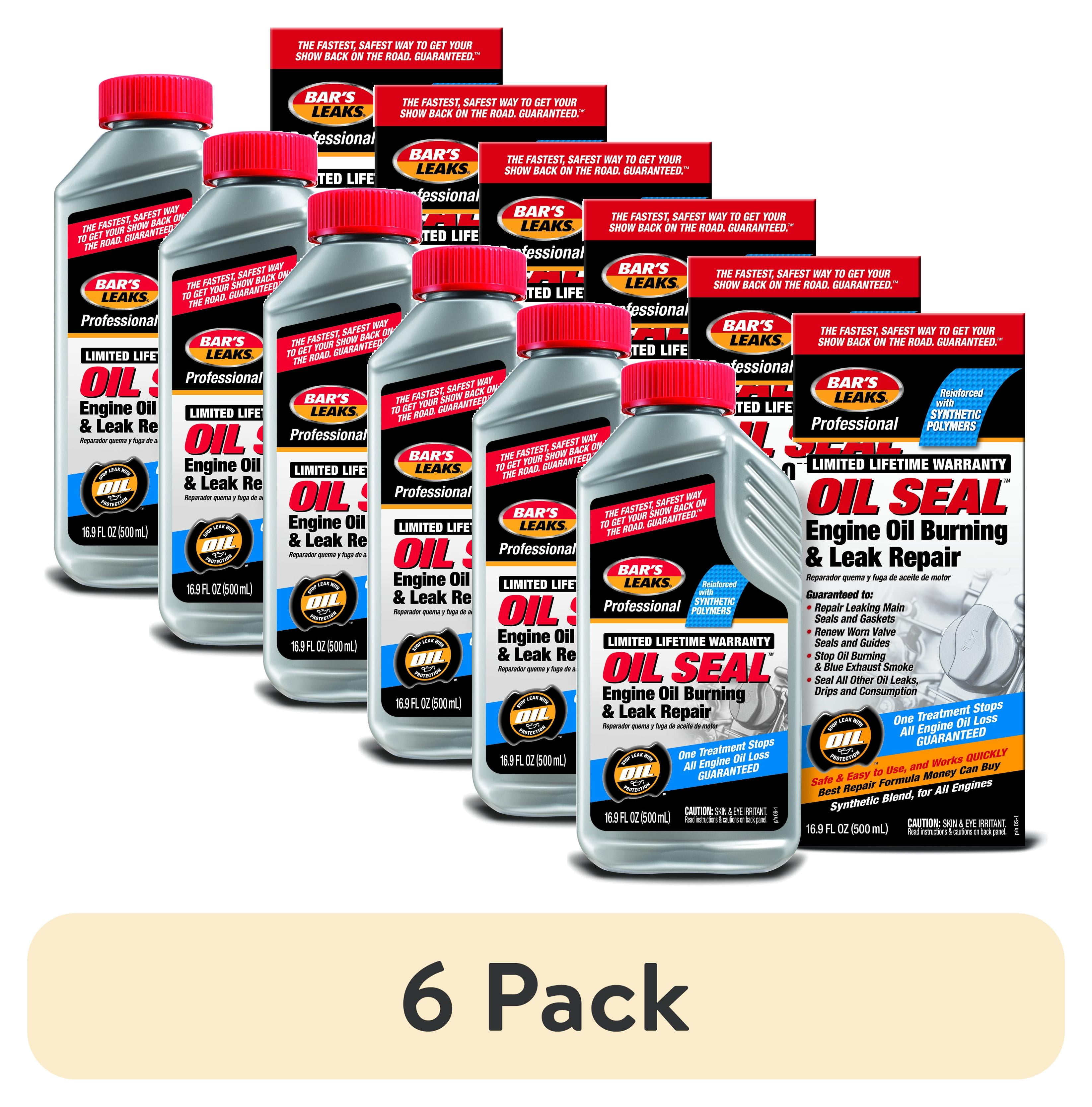 (6 pack) Bar's Leaks Oil Seal Engine Oil Burning & Leak Repair ...