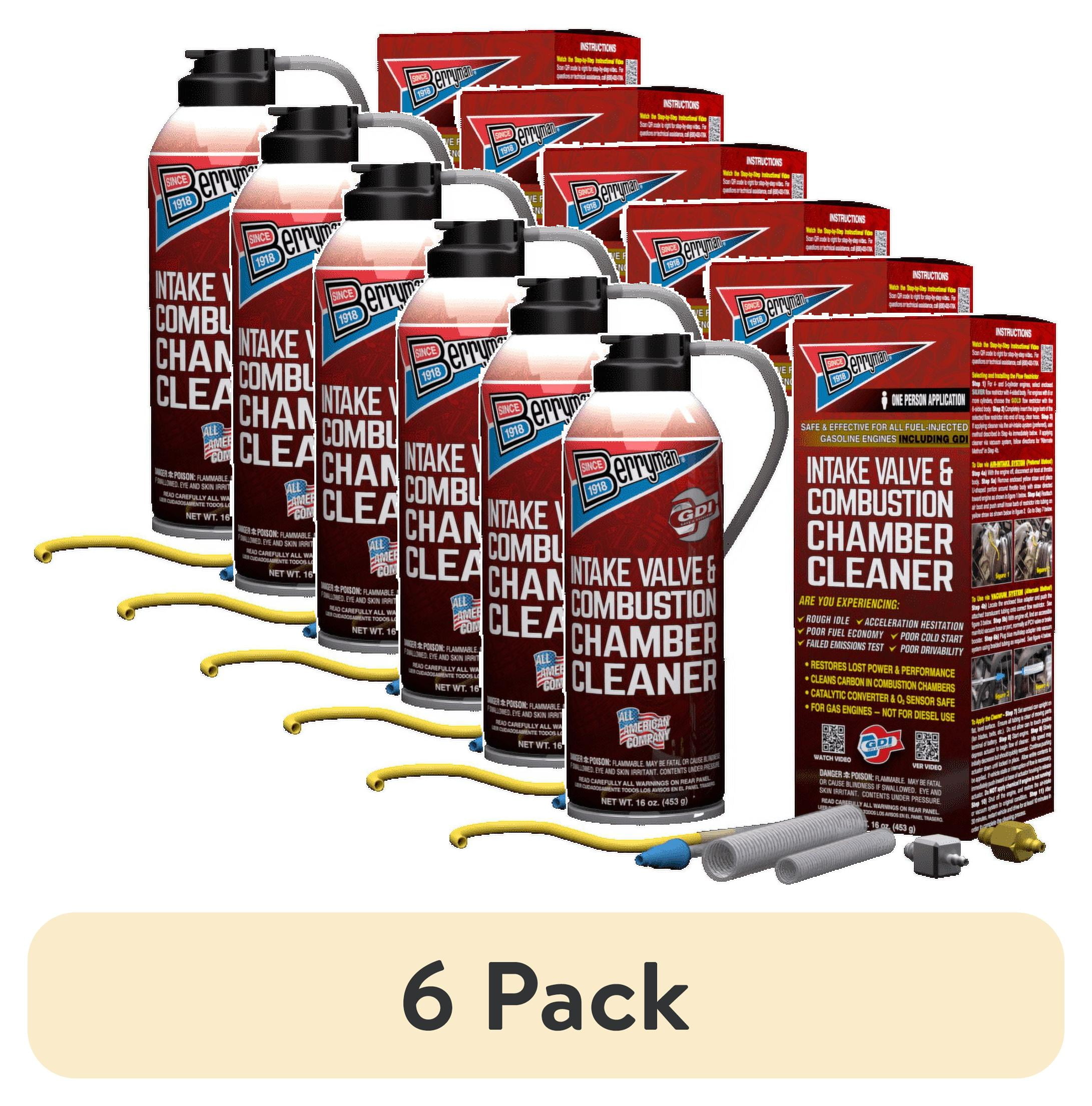 (6 pack) Berryman Products 2611 Intake Valve & Combustion Chamber ...