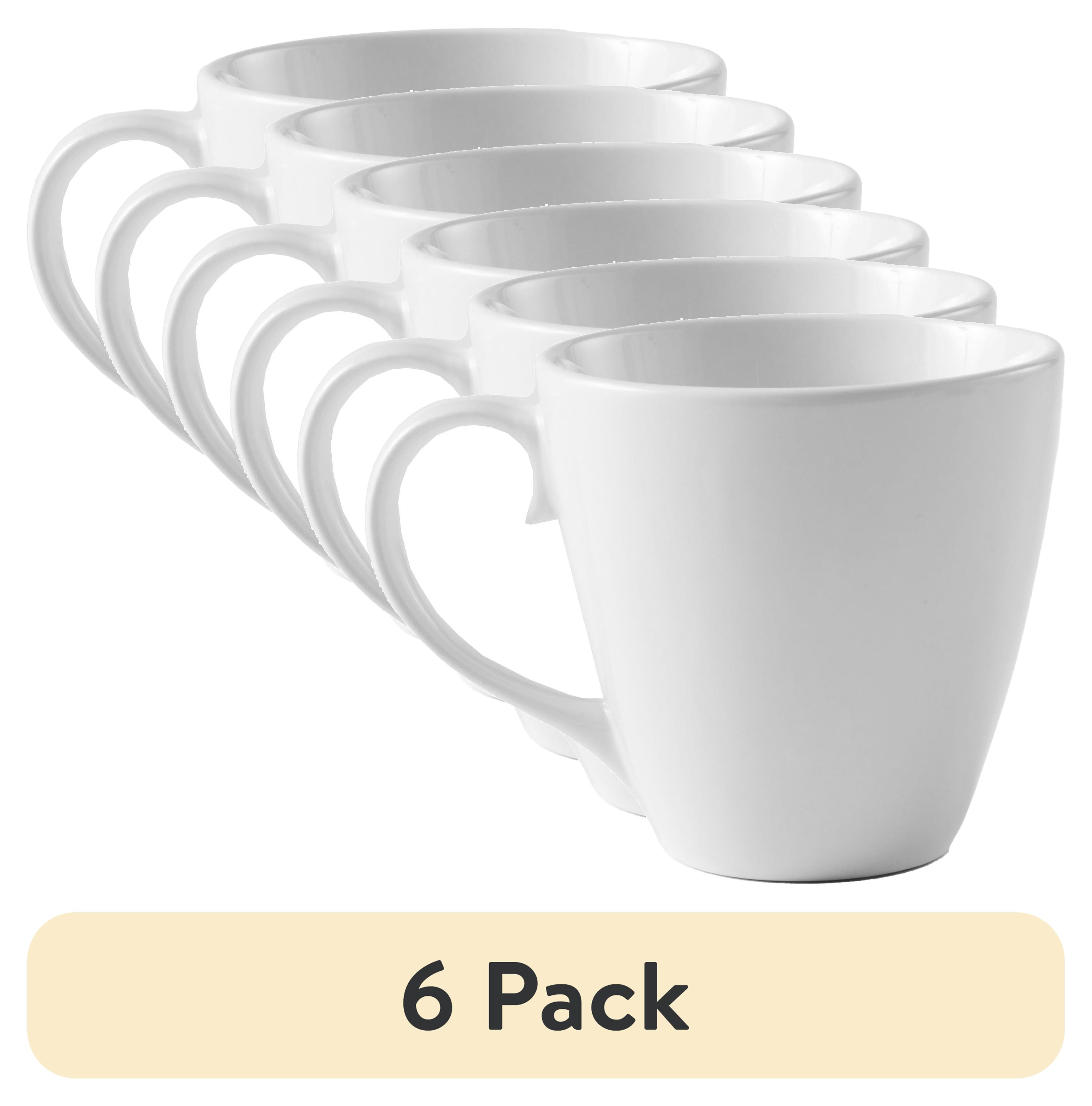 (6 pack) Better Homes & Gardens Vivian Porcelain Mug - Walmart.com