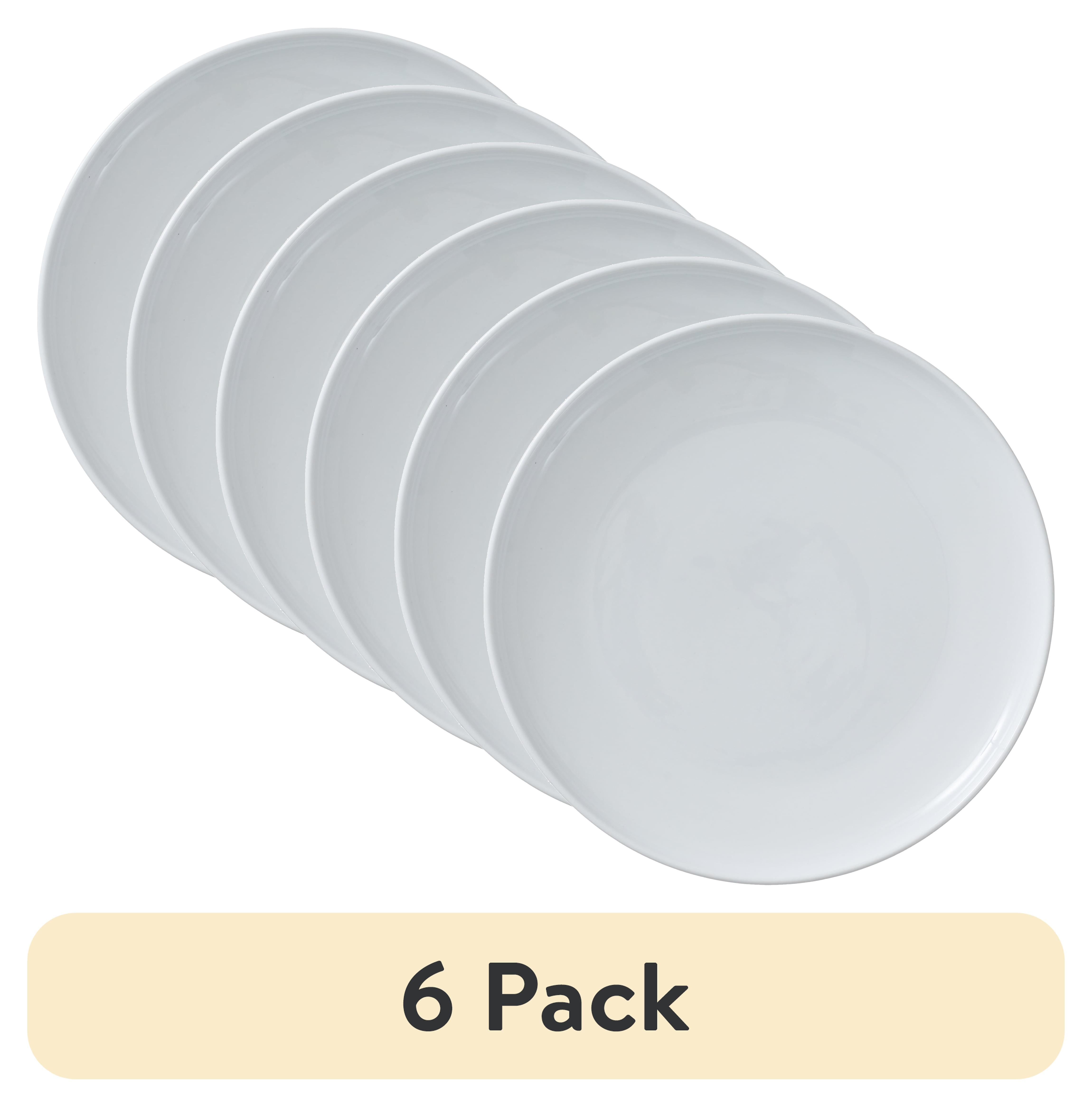 (6 pack) Better Homes & Gardens Vivian Porcelain Salad Plate - Walmart.com