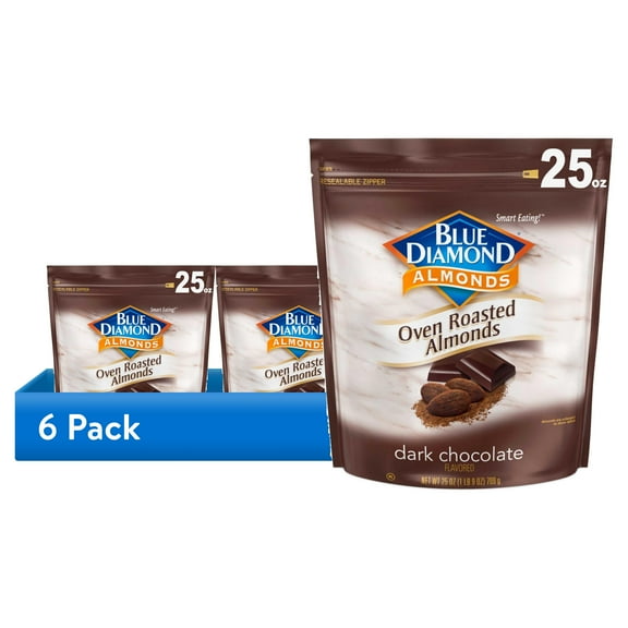 Blue Diamond Almonds, White Cheddar Flavored, 40 Ounce, Savory and ...