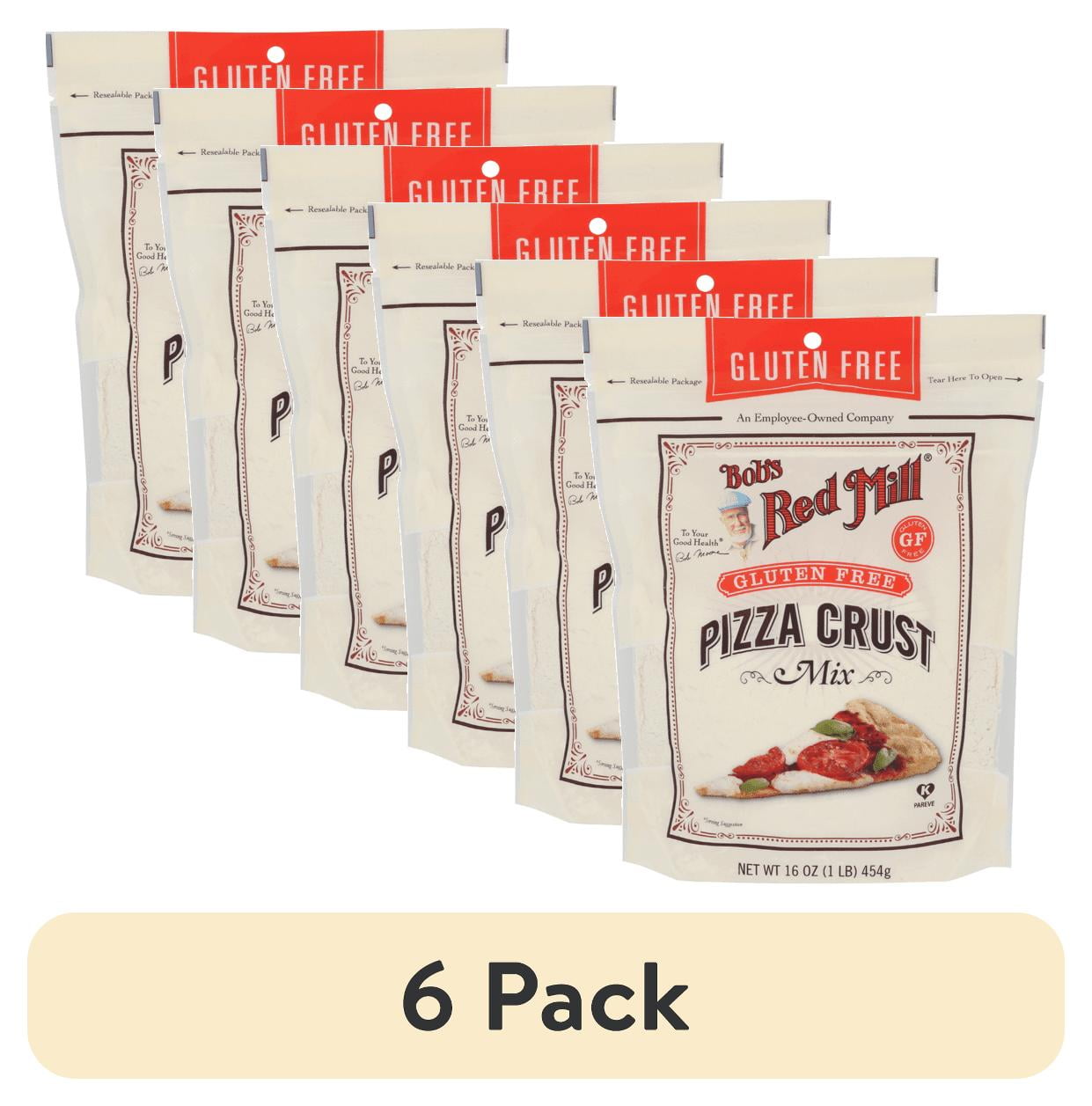 (6 pack) Bob's Red Mill Gluten Free Pizza Crust Mix, 16 oz - Walmart.com