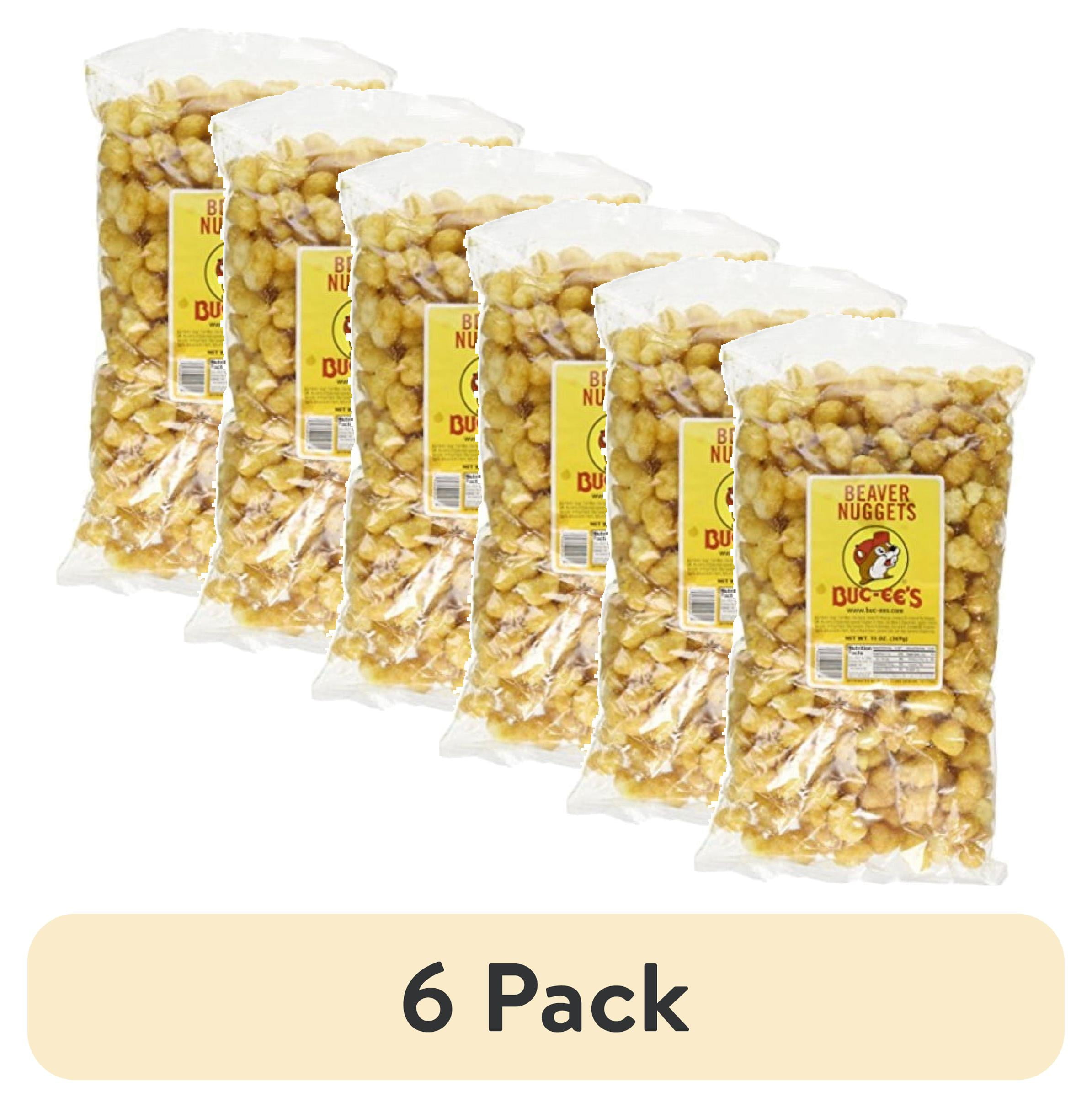 (6 pack) buc-ee's famous beaver nuggets sweet corn puff snacks texas ...