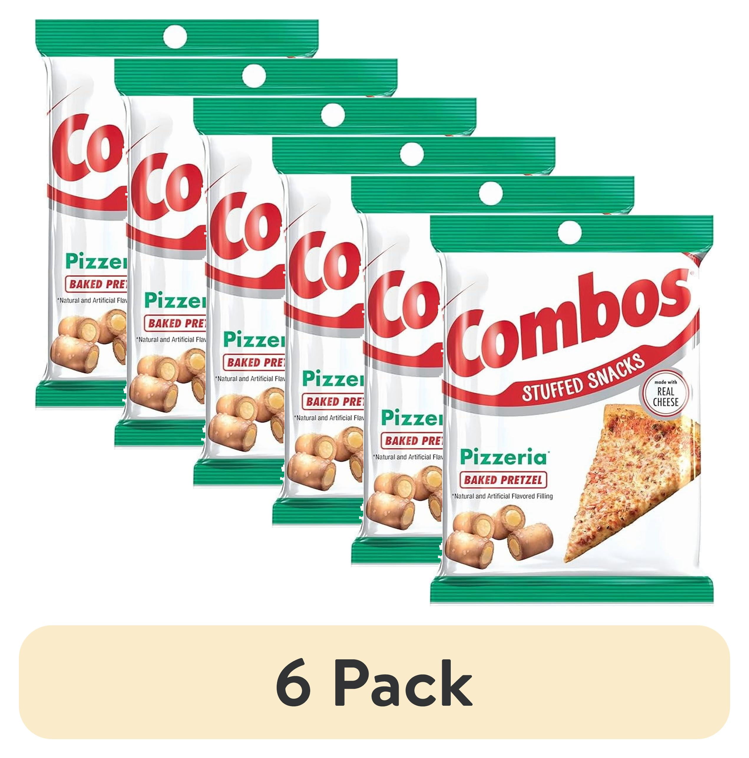 (6 pack) COMBOS Pizzeria Pretzel Baked Snacks 6.3-Ounce Bag - Walmart.com