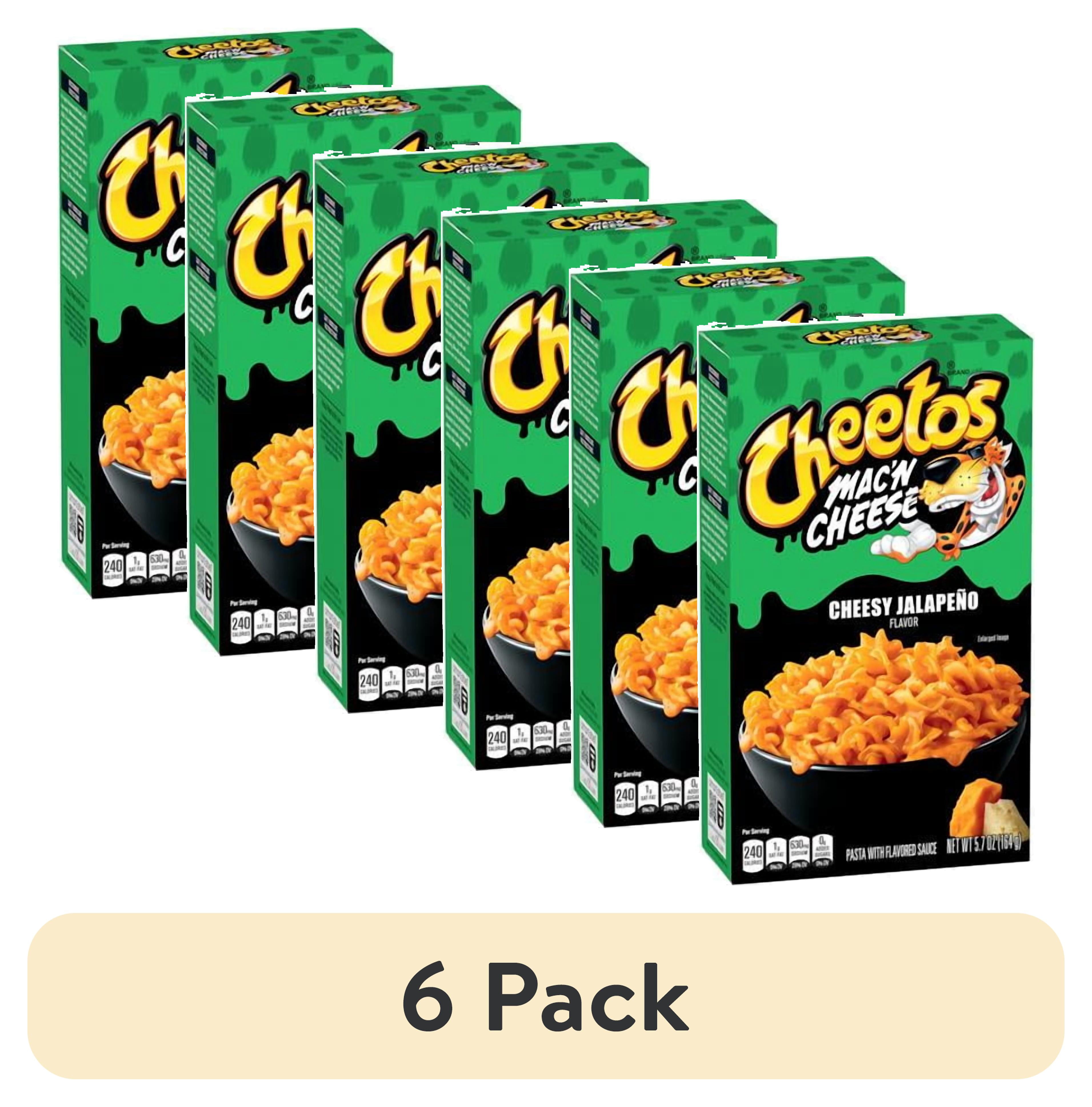 (6 pack) Cheetos Cheetos Mac N Cheese Cheesy Jalepeno Box, 5.7 Ounce ...