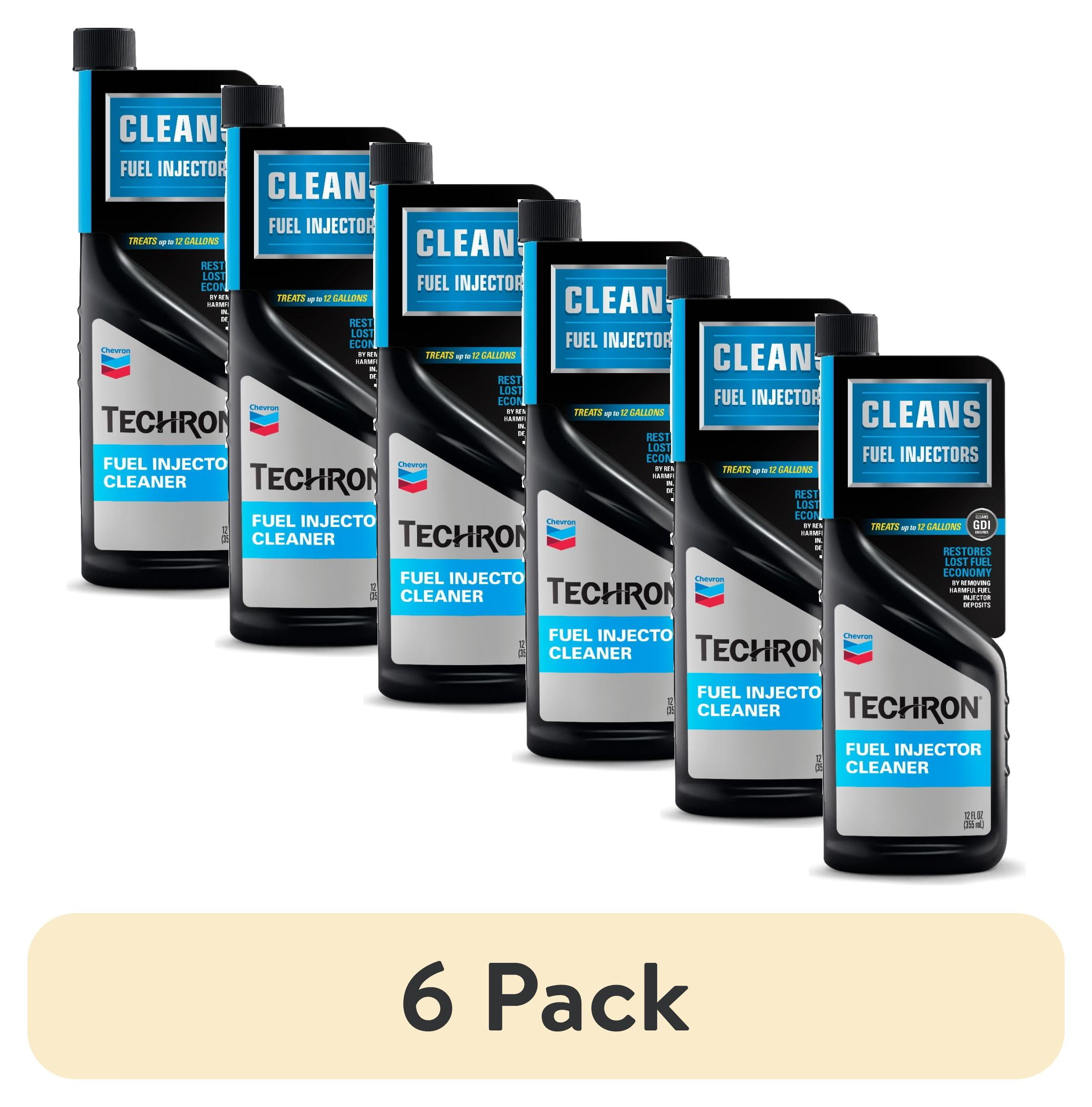 (6 pack) Chevron Techron Fuel Injector Cleaner, 12 oz - Walmart.com