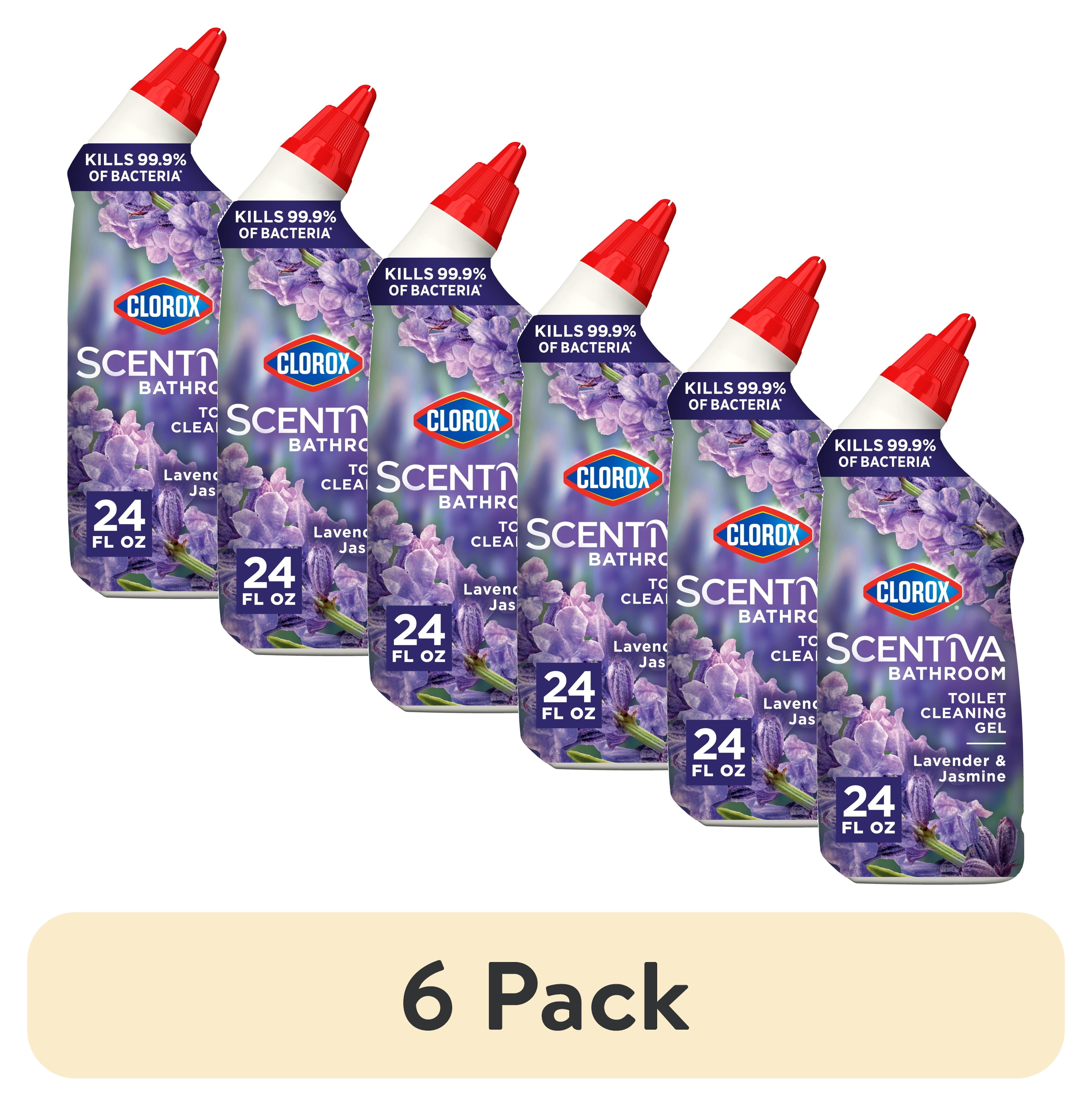 (6 pack) Clorox Scentiva Bathroom Toilet Cleaning Gel, Lavender and ...
