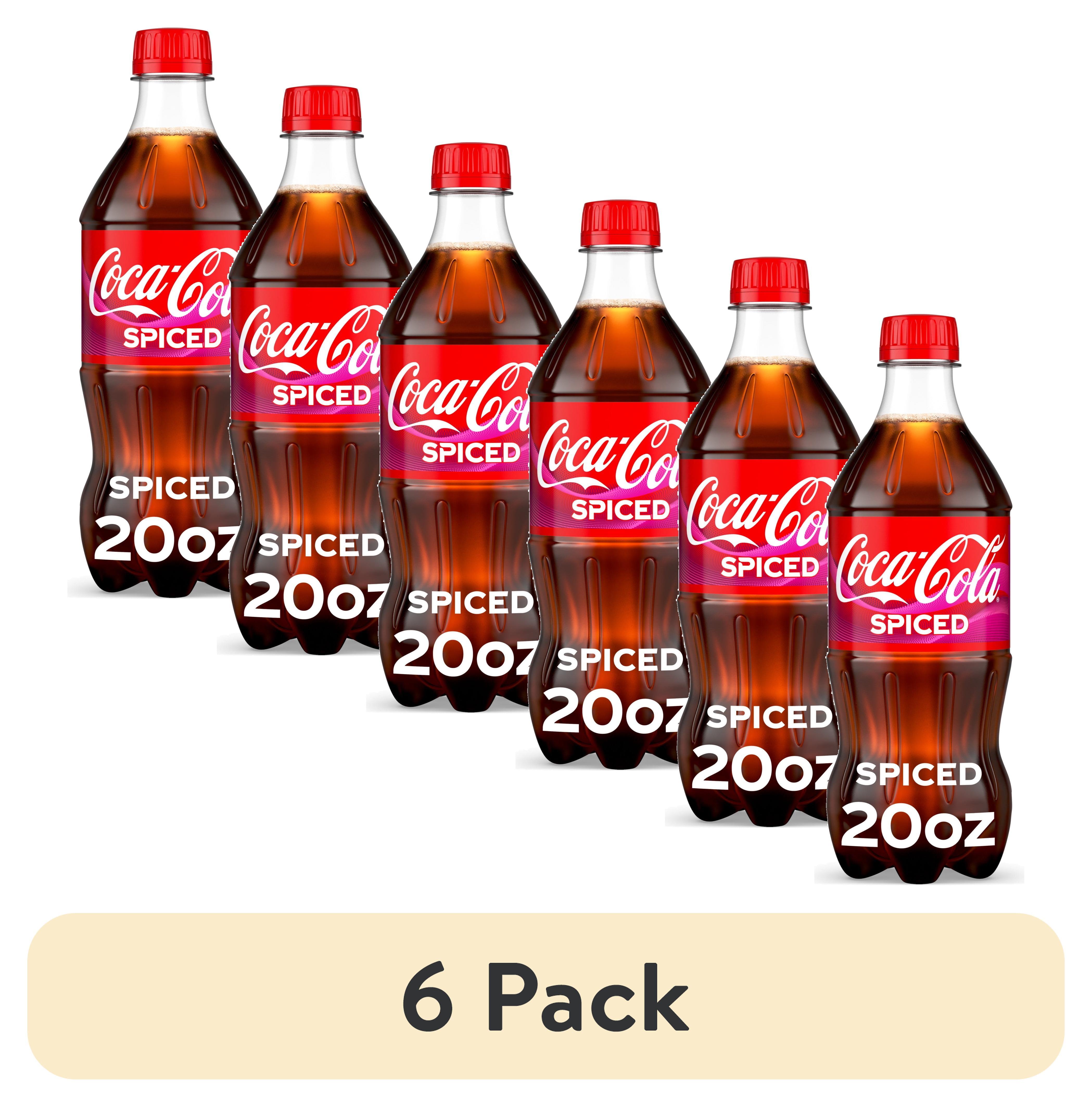(6 pack) Coca-Cola® Spiced Raspberry Spiced Coke, Natural Flavor , 20 ...