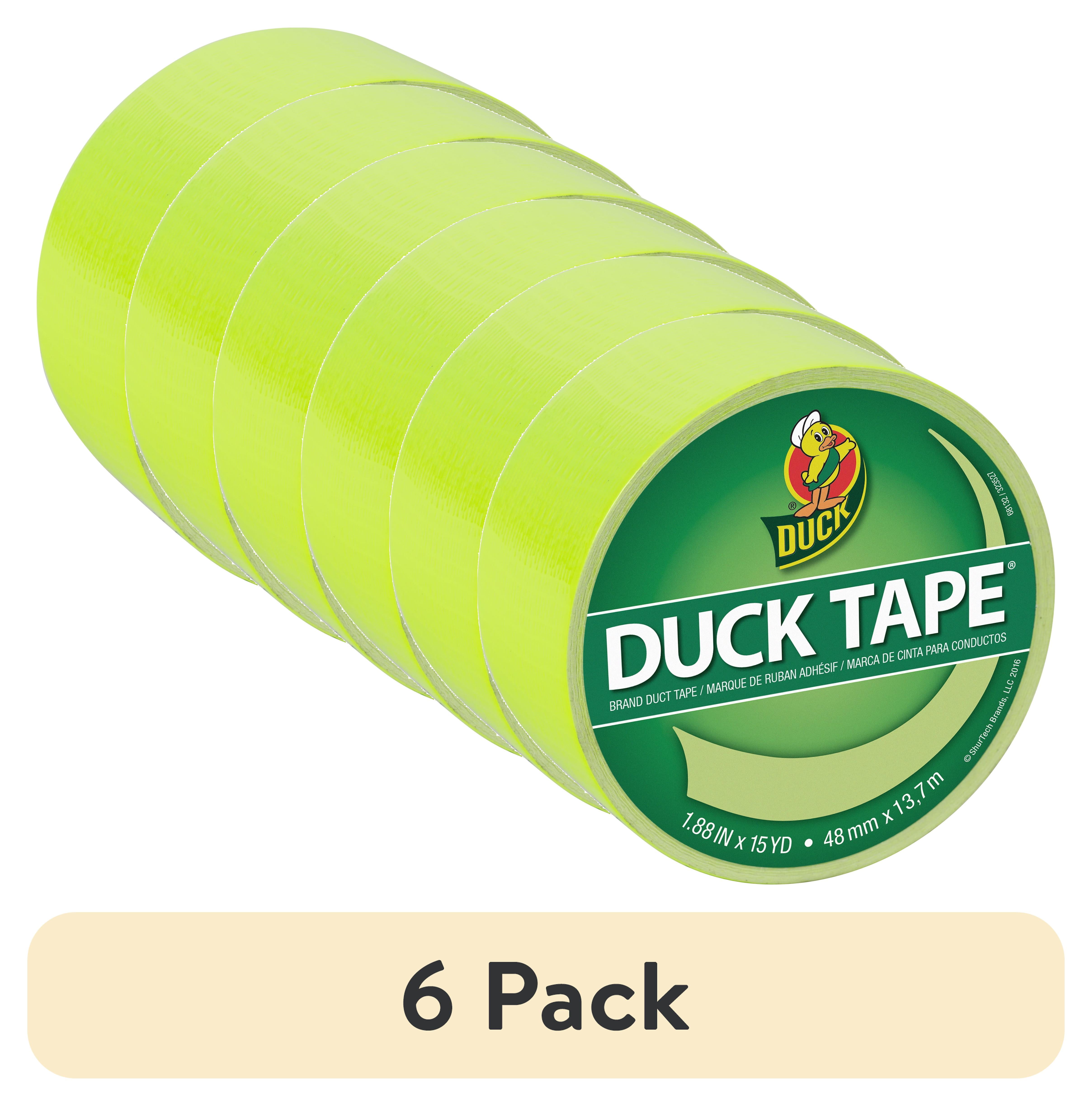 (6 pack) Color Duck Tape Brand Duct Tape, 1.88 in. x 15 yd ...