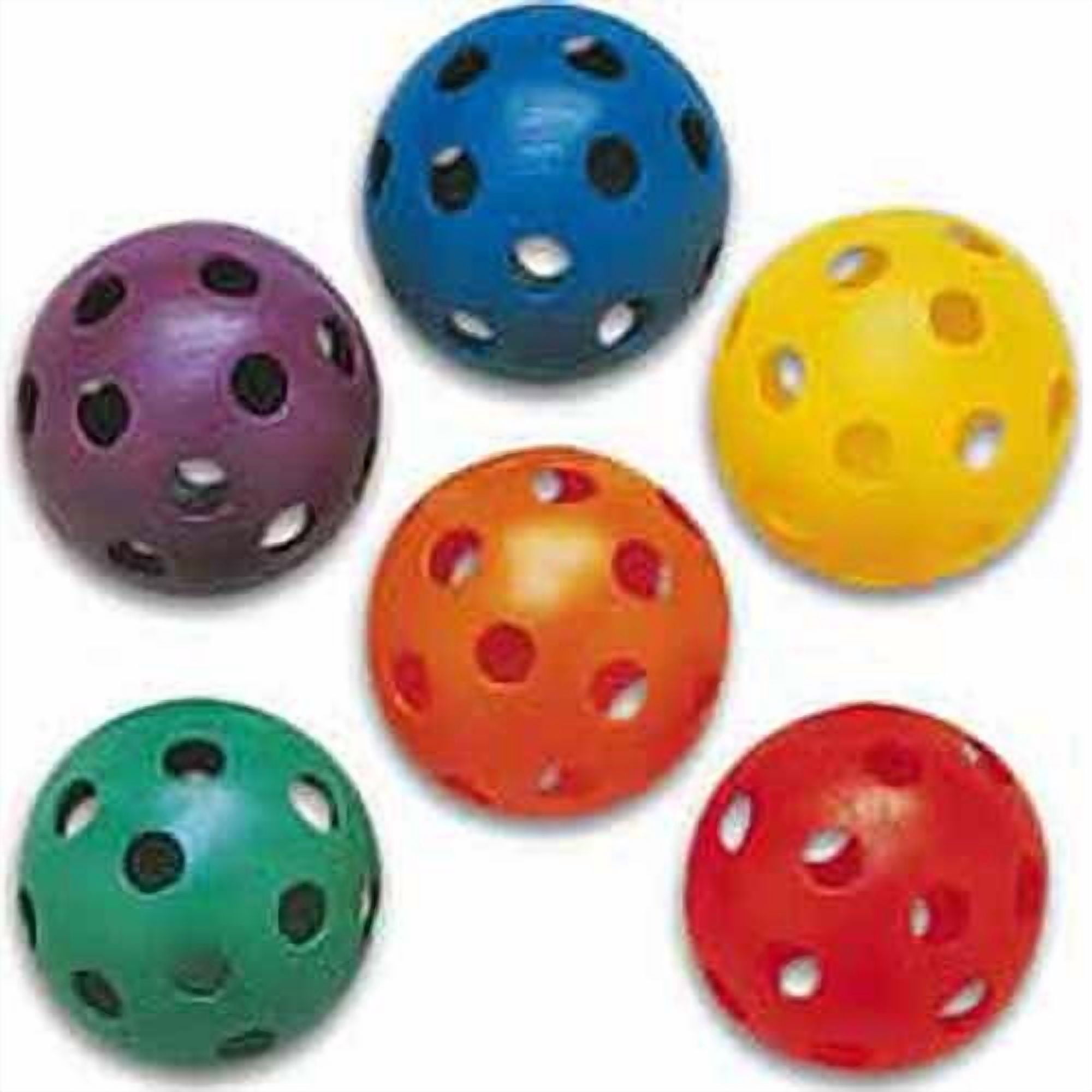 (6 pack) Color My Class Plastic Softballs Prism - Walmart.com