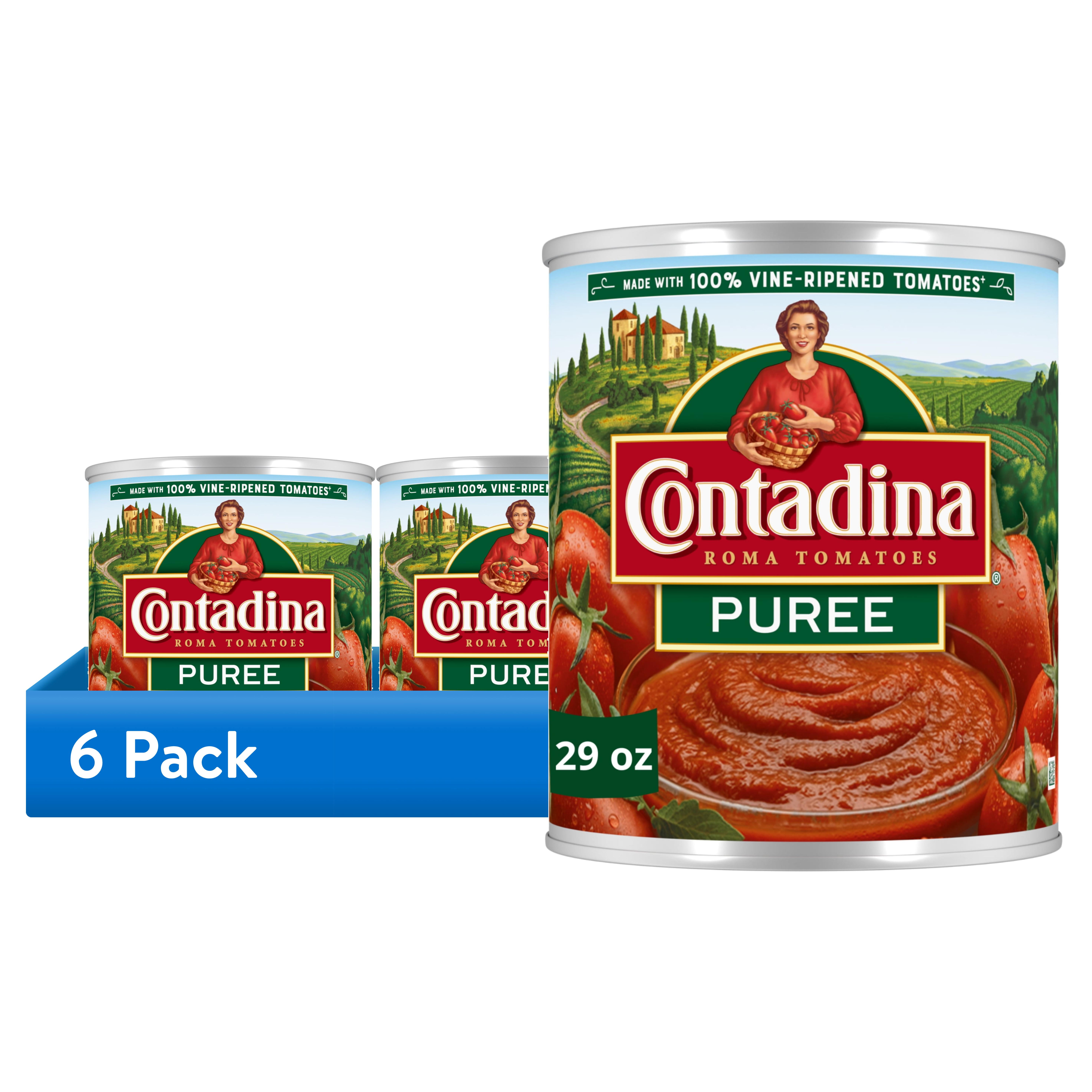 (6 pack) Contadina Tomato Puree, 29 oz Can - Walmart.com