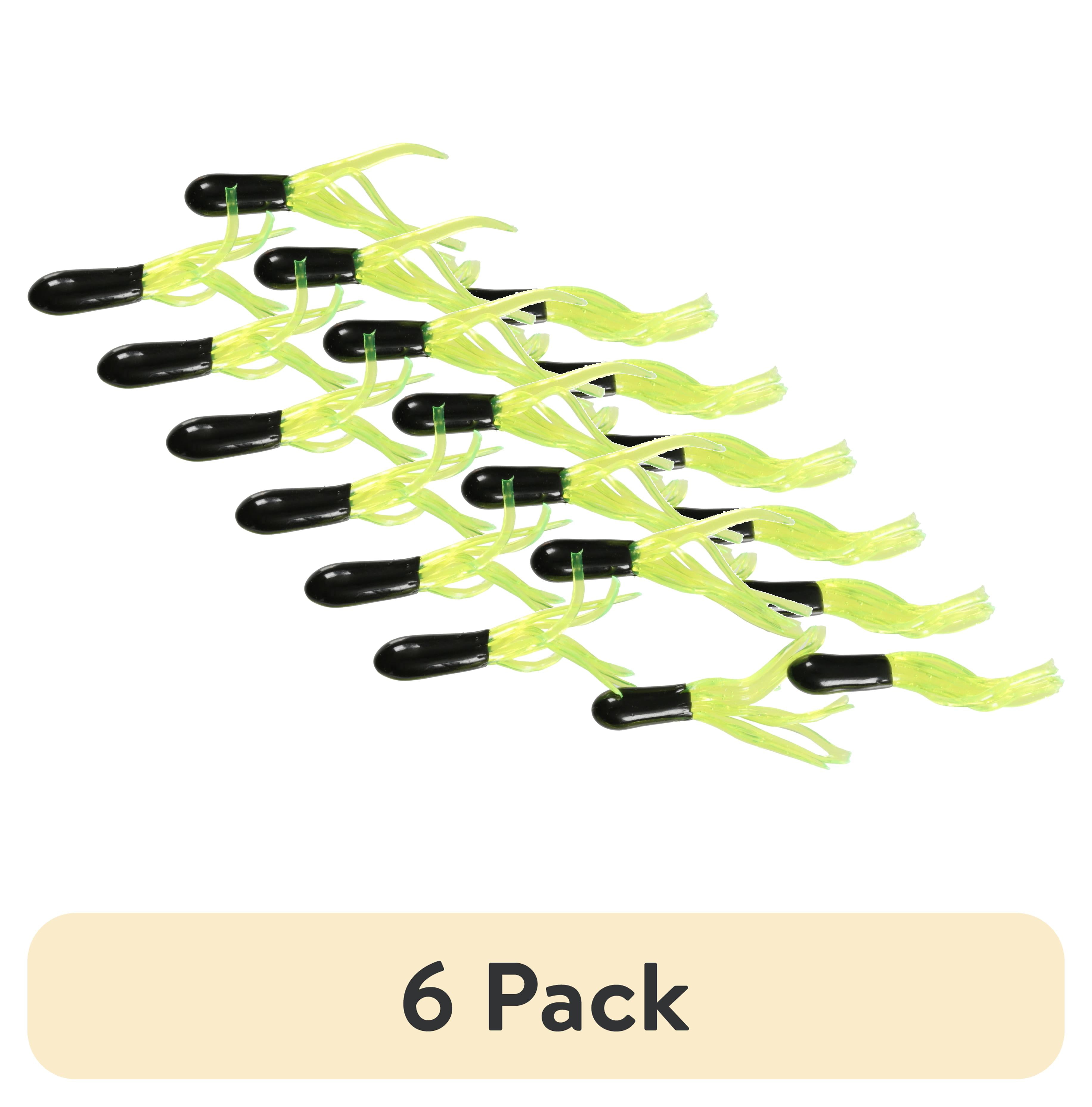 (6 pack) Creme Mini Tails Lures 10 Pack, Black Chart - Walmart.com