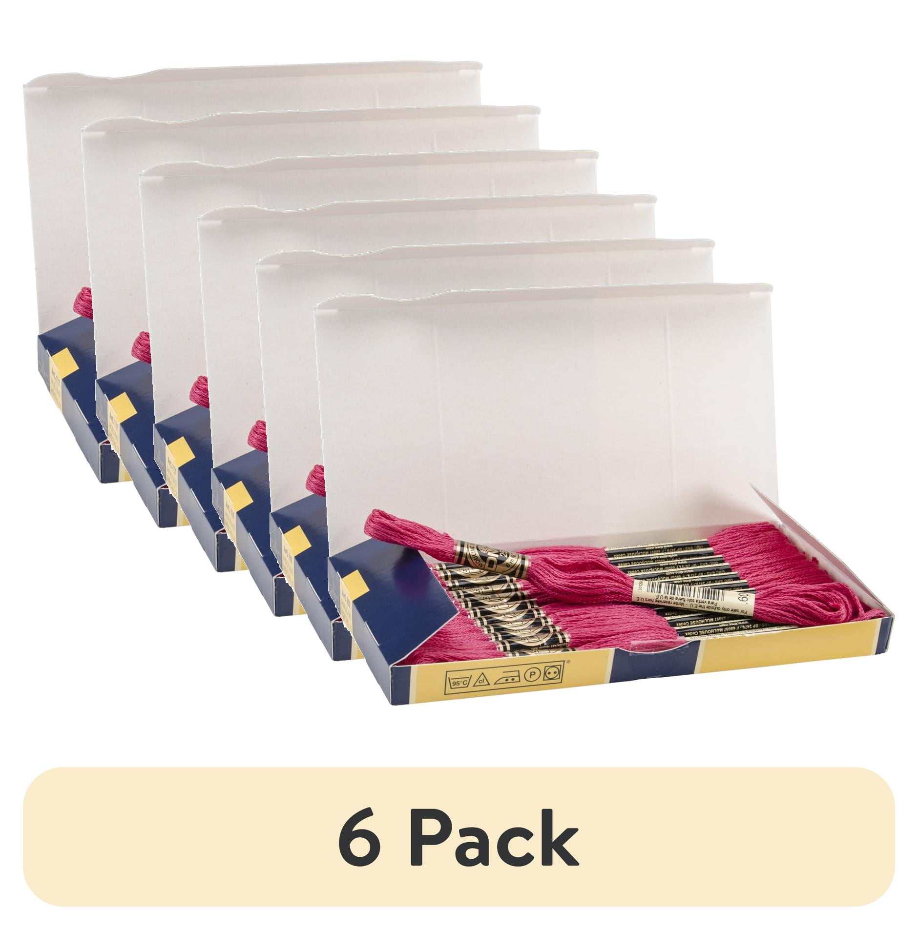 (6 pack) DMC Mouline 117-601 Six-Strand Embroidery Thread, Dark ...