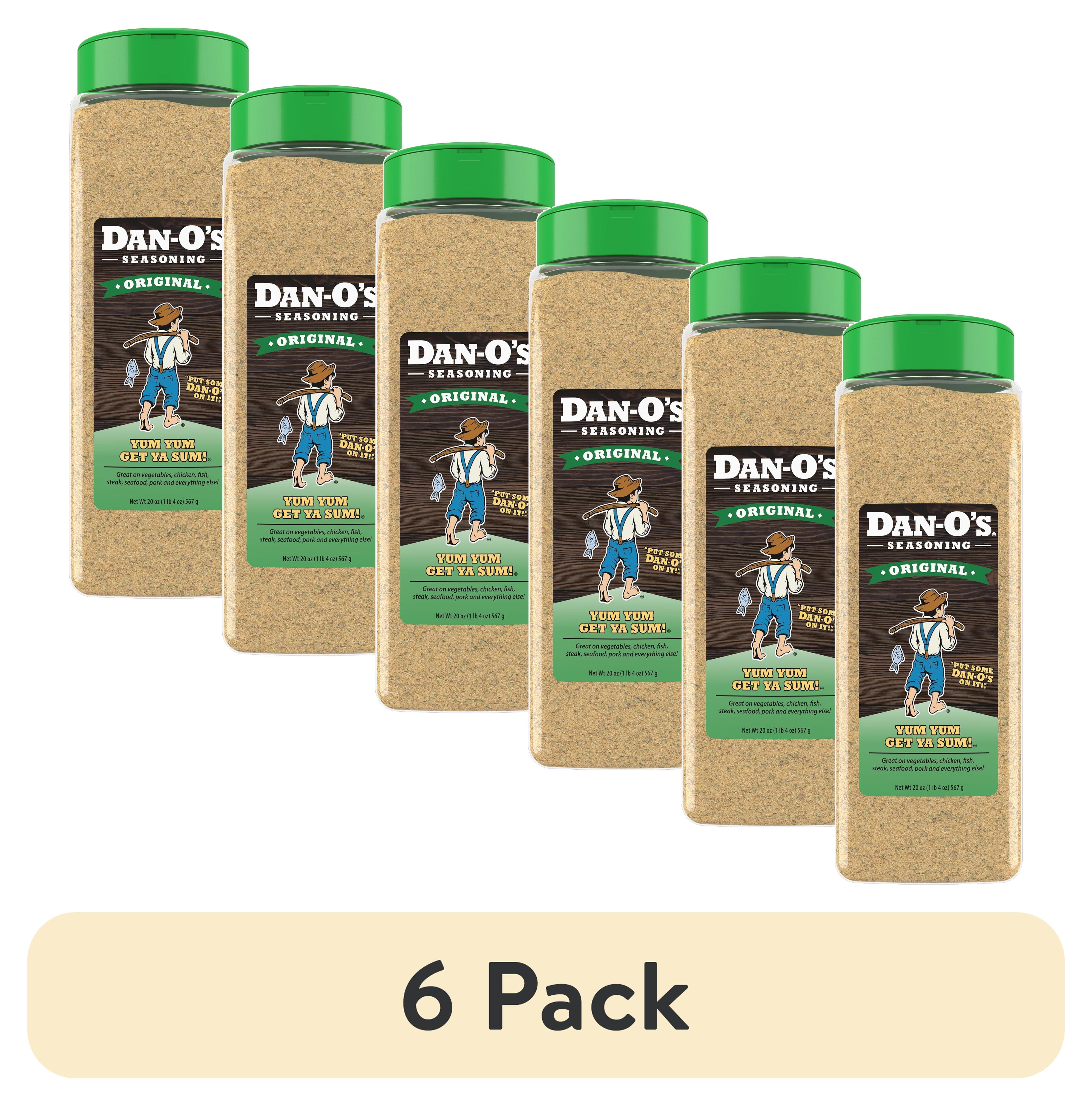 (6 pack) Dan-O's Original Seasoning - All-Purpose Seasoning - Great for ...