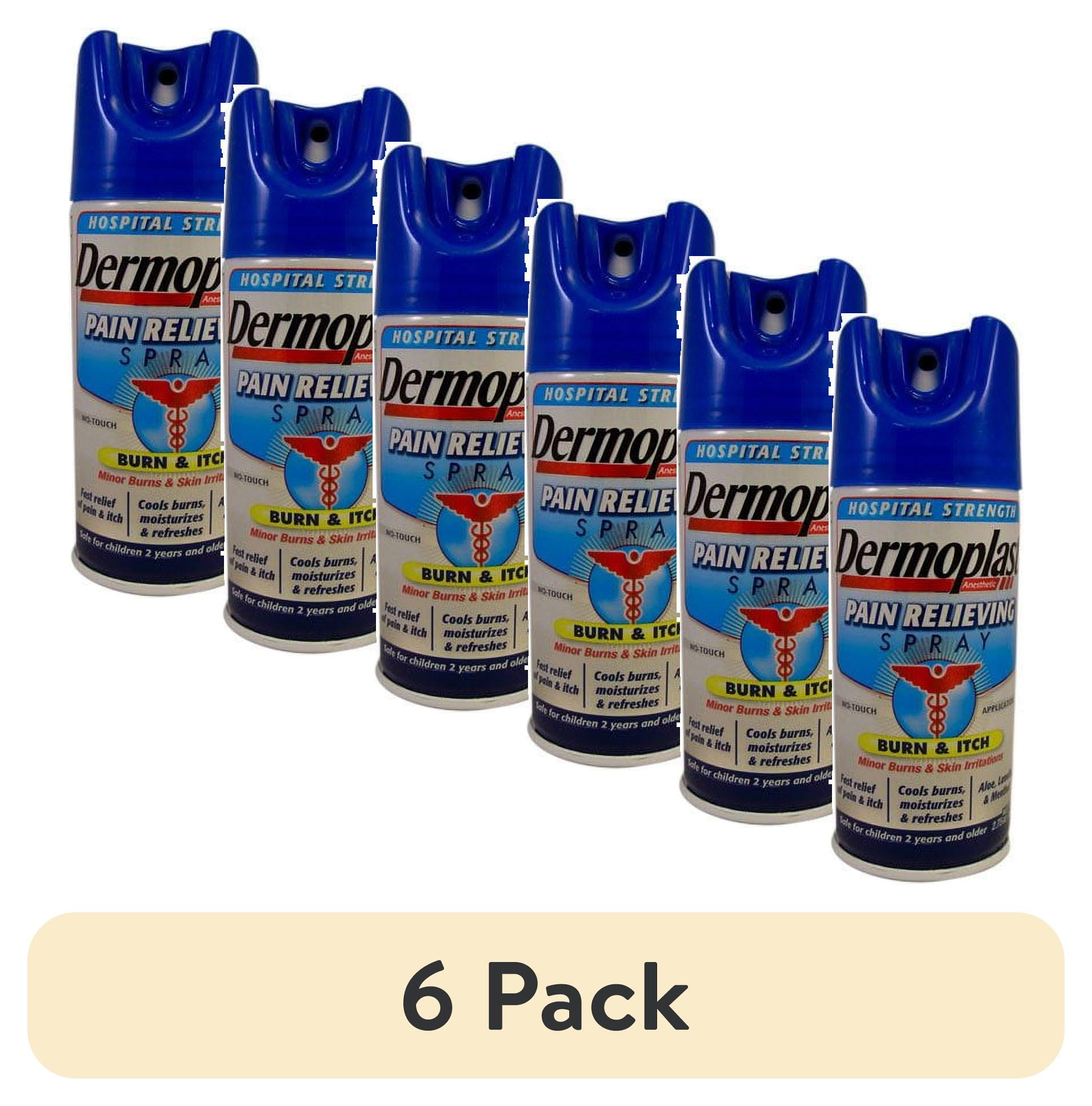 (6 pack) Dermoplast Pain Relieving Spray, 2.75 oz - Walmart.com