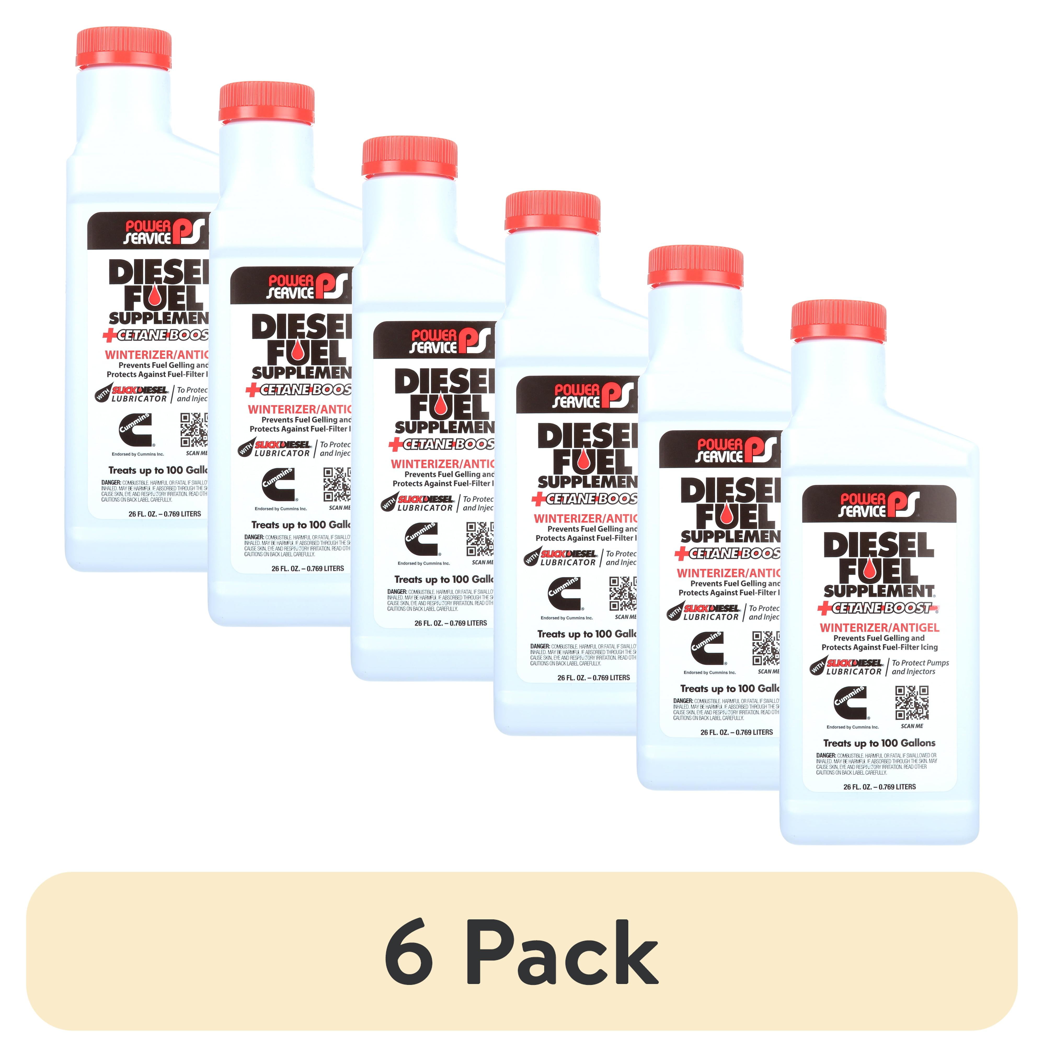 (6 pack) Diesel Fuel Supplement Anti-gel 26oz - Walmart.com