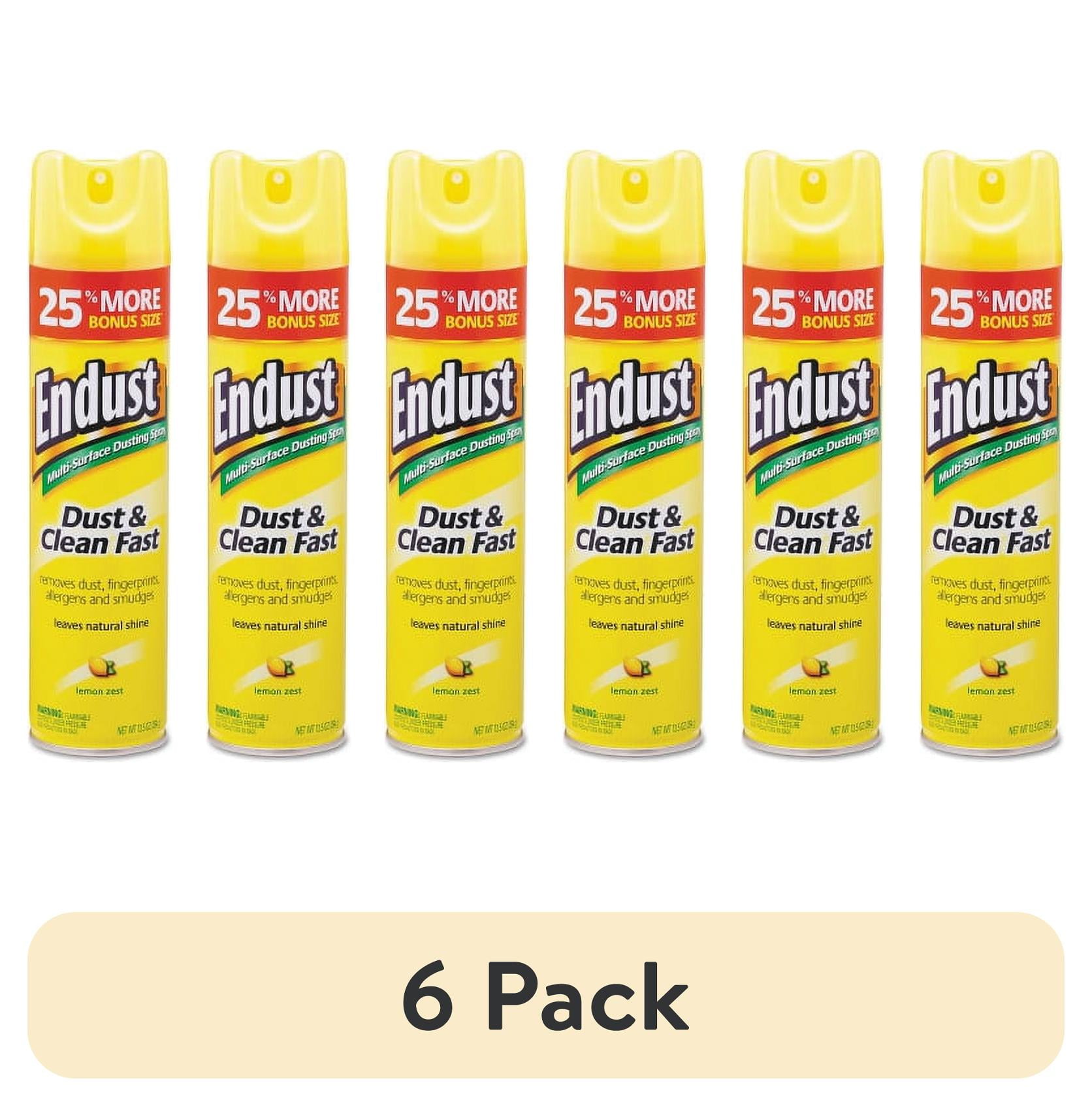 (6 pack) Diversey Endust Multi-Surface Dusting and Cleaning Spray ...