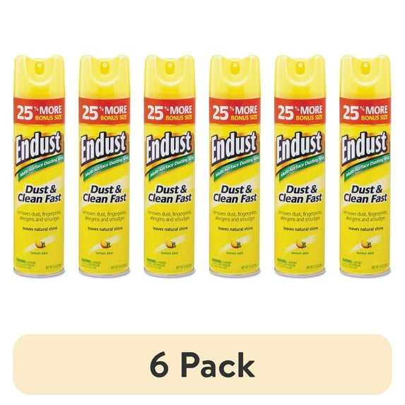 (6 pack) Diversey Endust Multi-Surface Dusting and Cleaning Spray ...