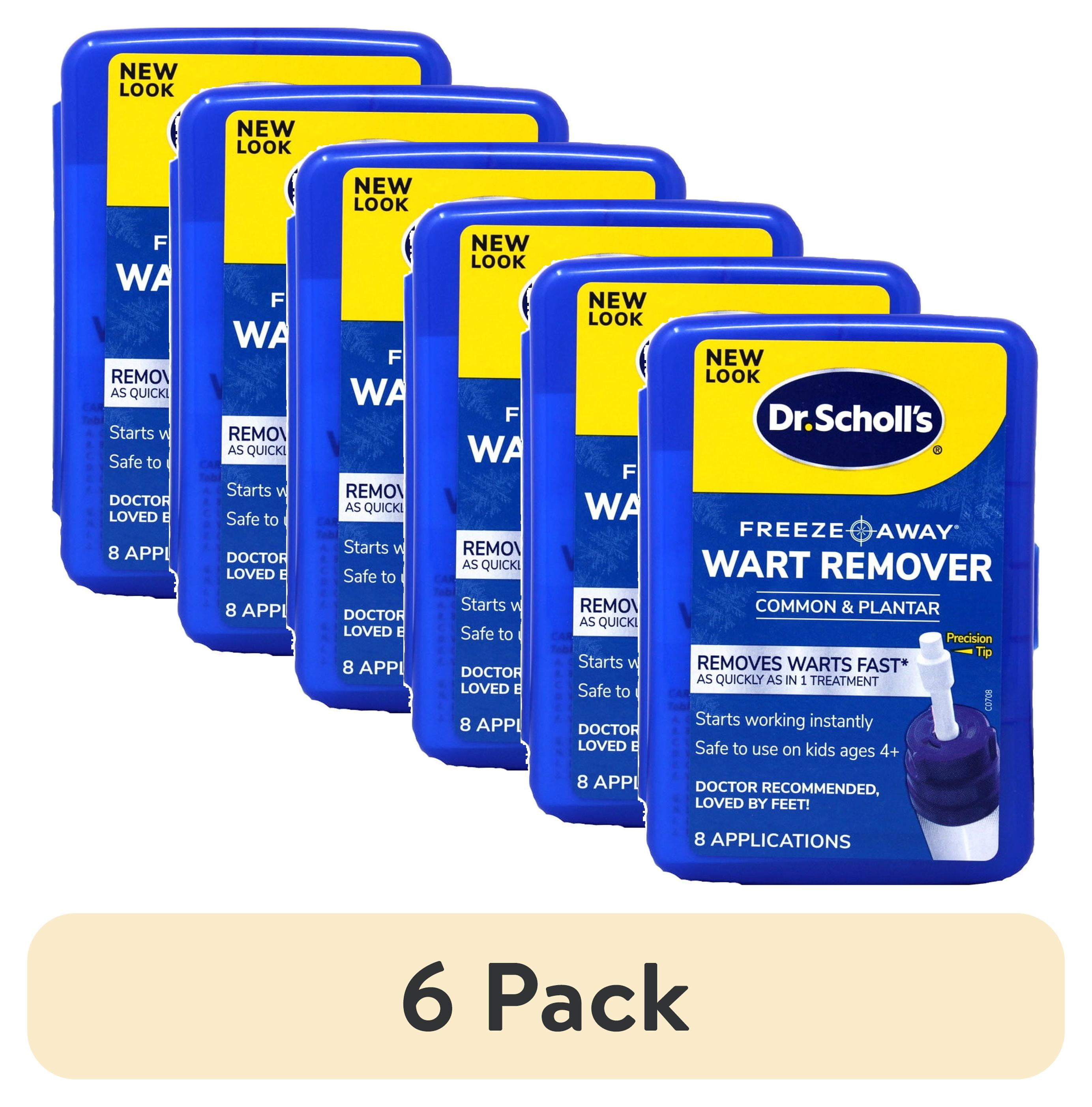 (6 pack) Dr. Scholl's Freeze Away Wart Remover, 8 Treatments - Walmart.com