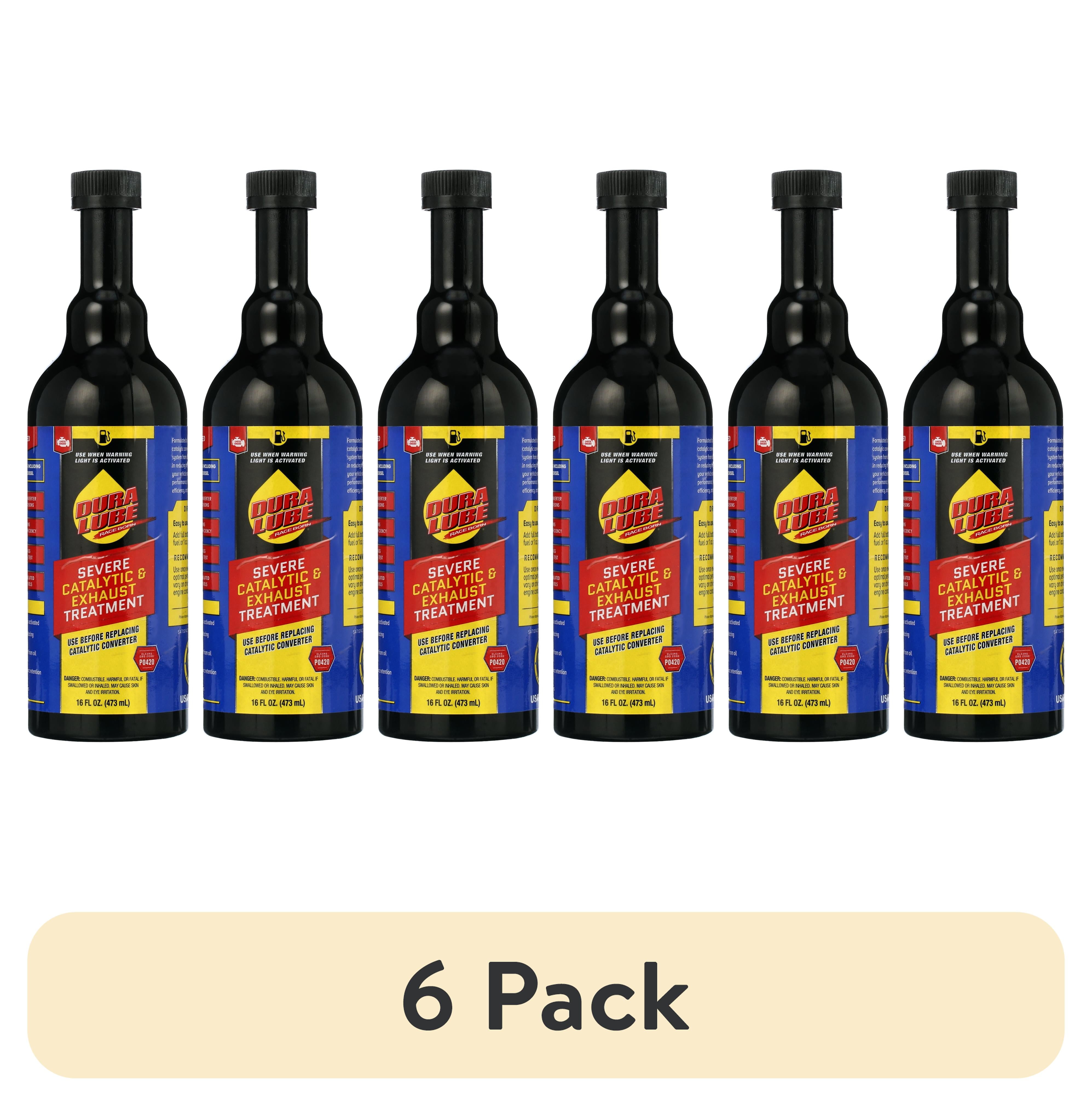 (6 pack) Dura Lube Catalytic & Exhaust System Treatment Emissions ...