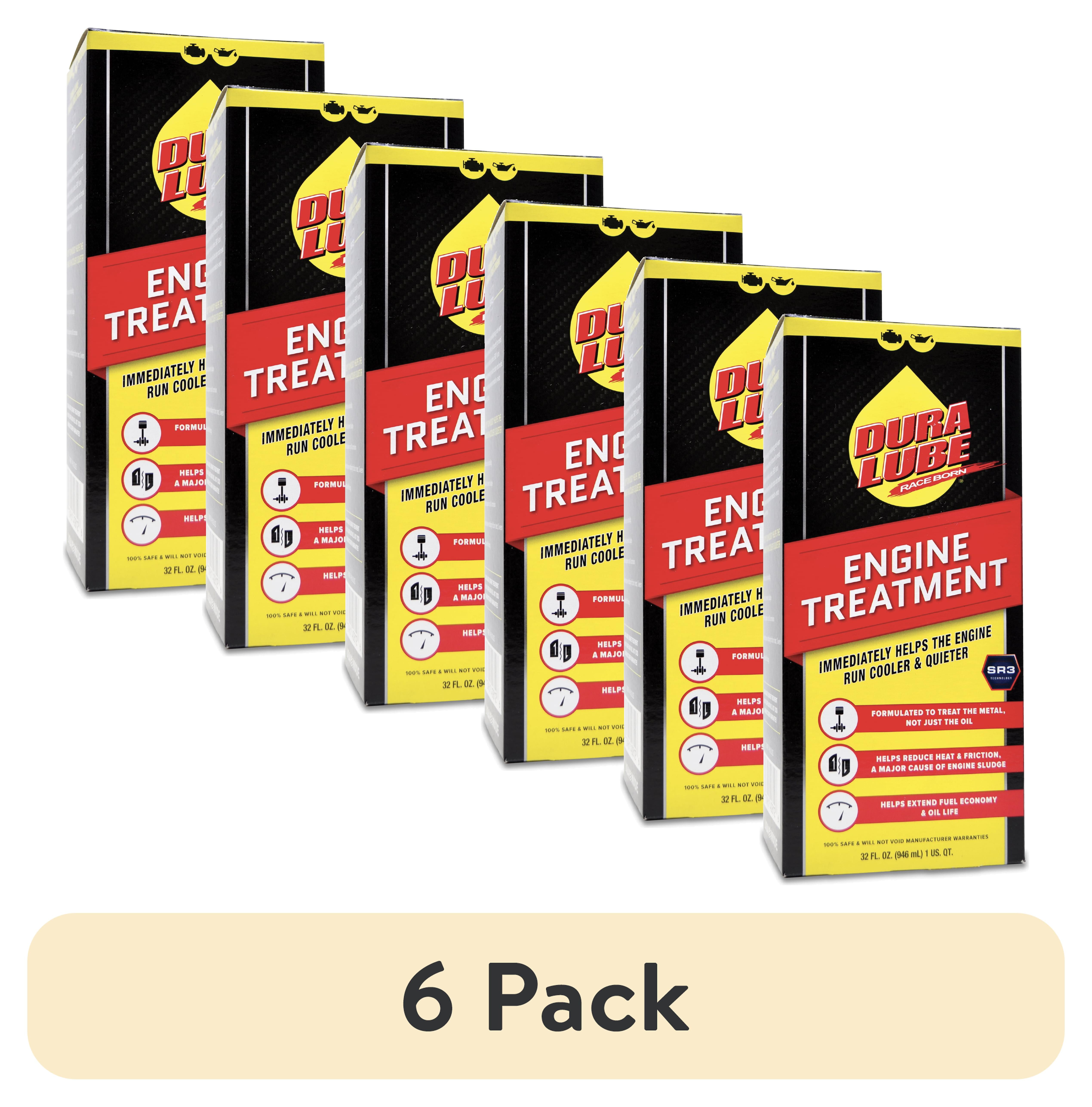 (6 pack) Dura Lube Engine Treatment, Automotive Oil Additive for Gas ...