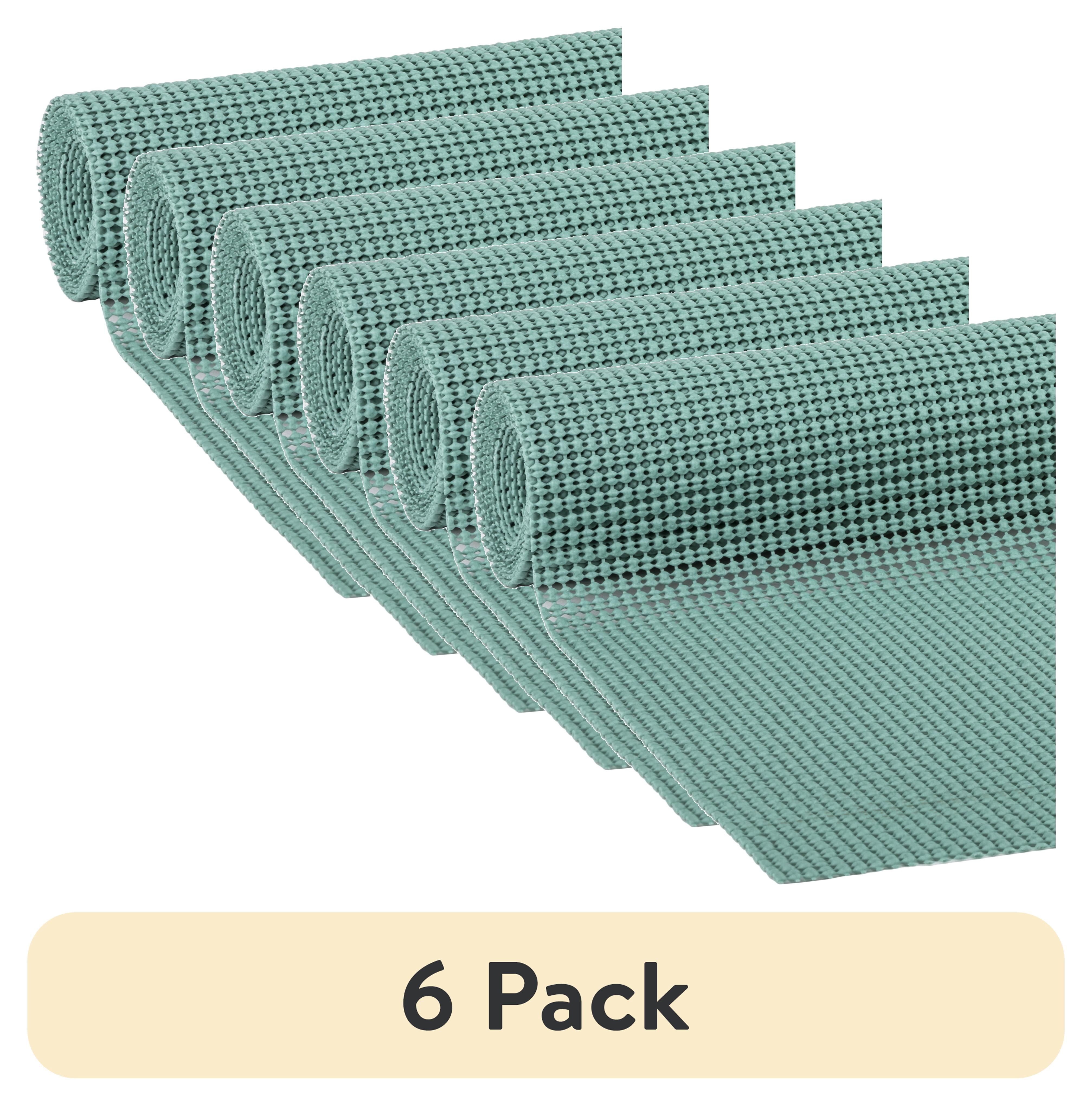 (6 pack) EasyLiner Select Grip Shelf Liner, Fern Green, 20 in. x 6 ft ...