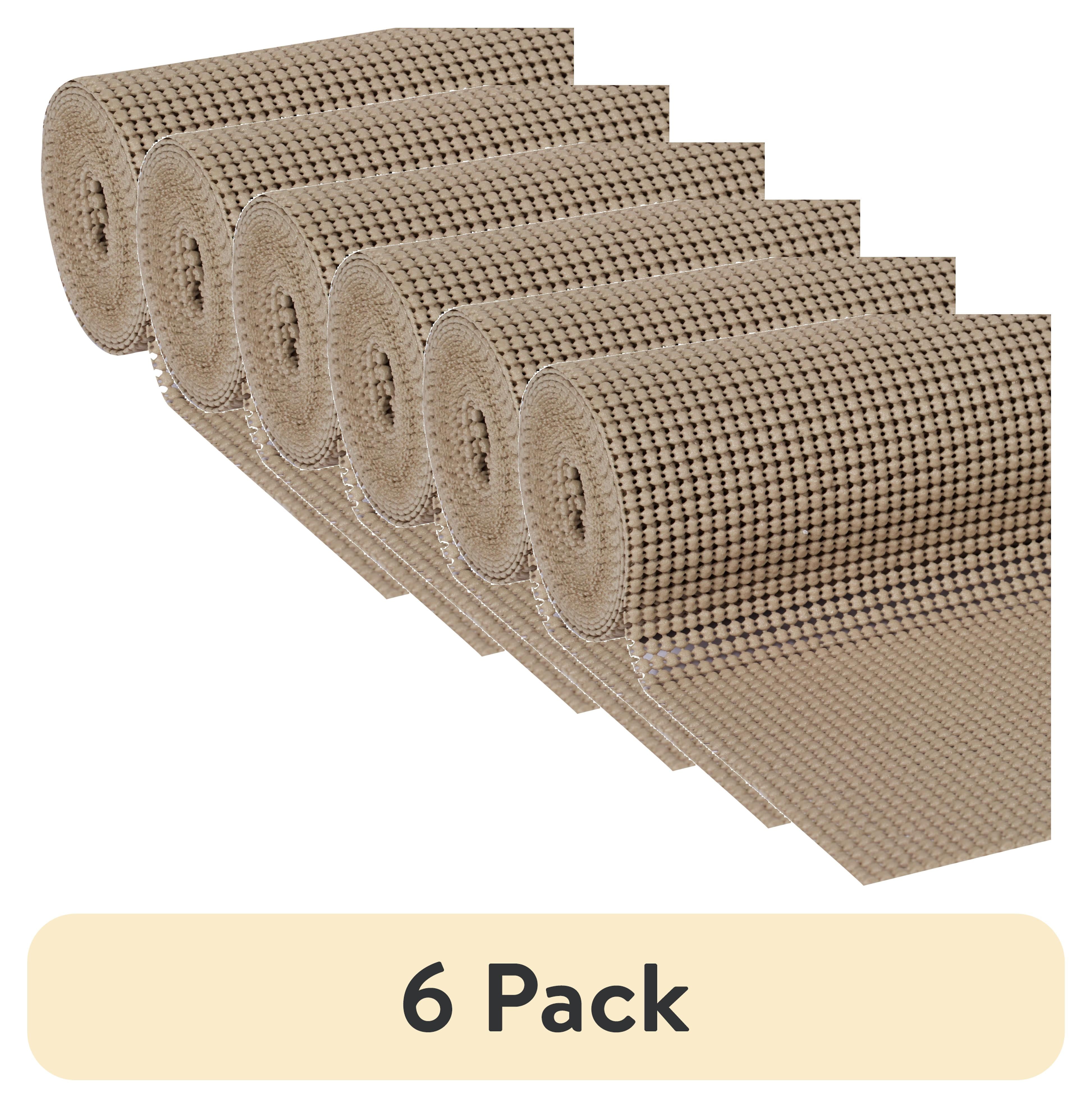 (6 pack) EasyLiner Select Grip Shelf Liner, Taupe, 12 in. x 10 ft. Roll ...