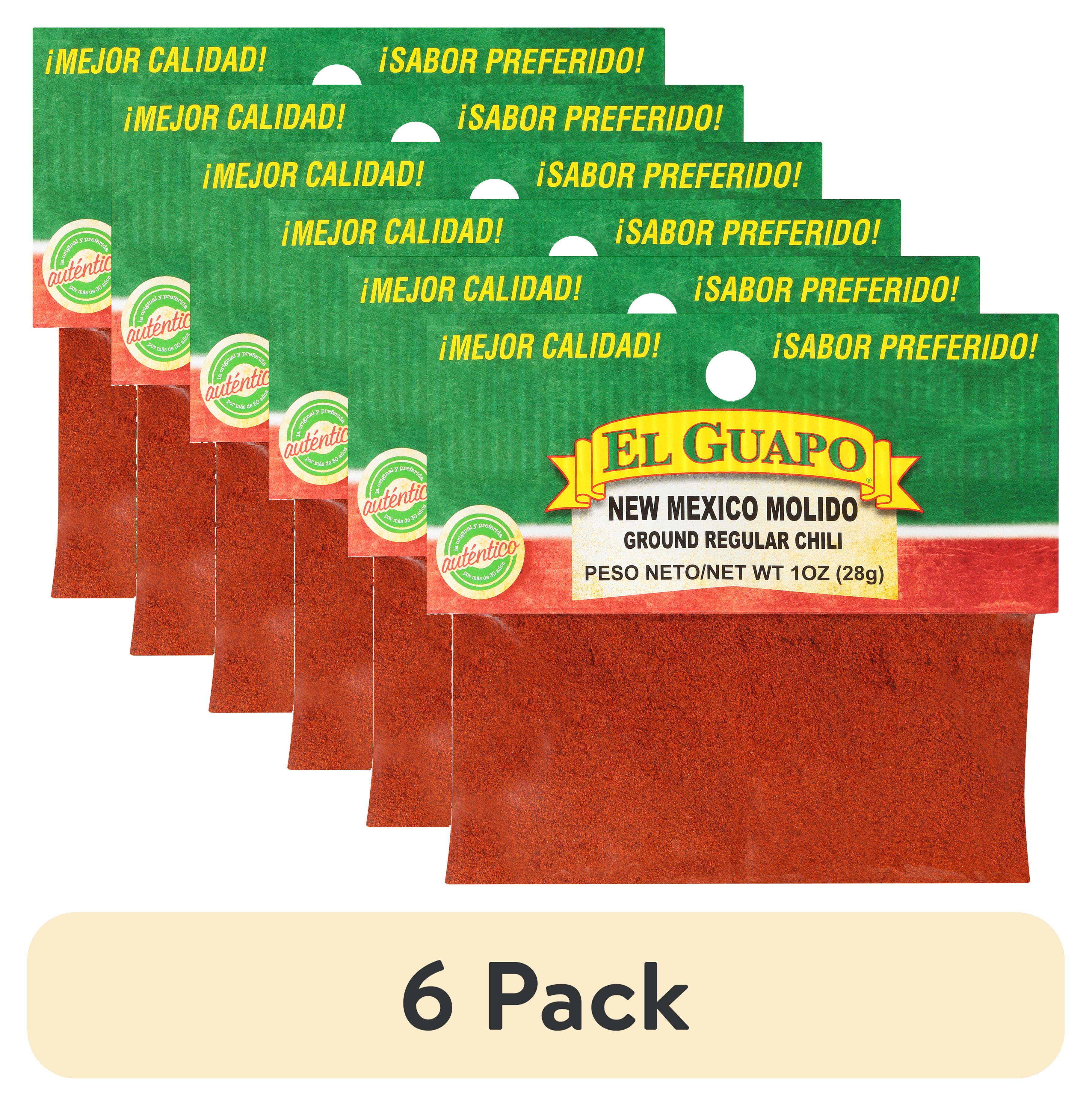(6 pack) El Guapo Ground New Mexico Chili Powder, 1 oz Bag - Walmart.com