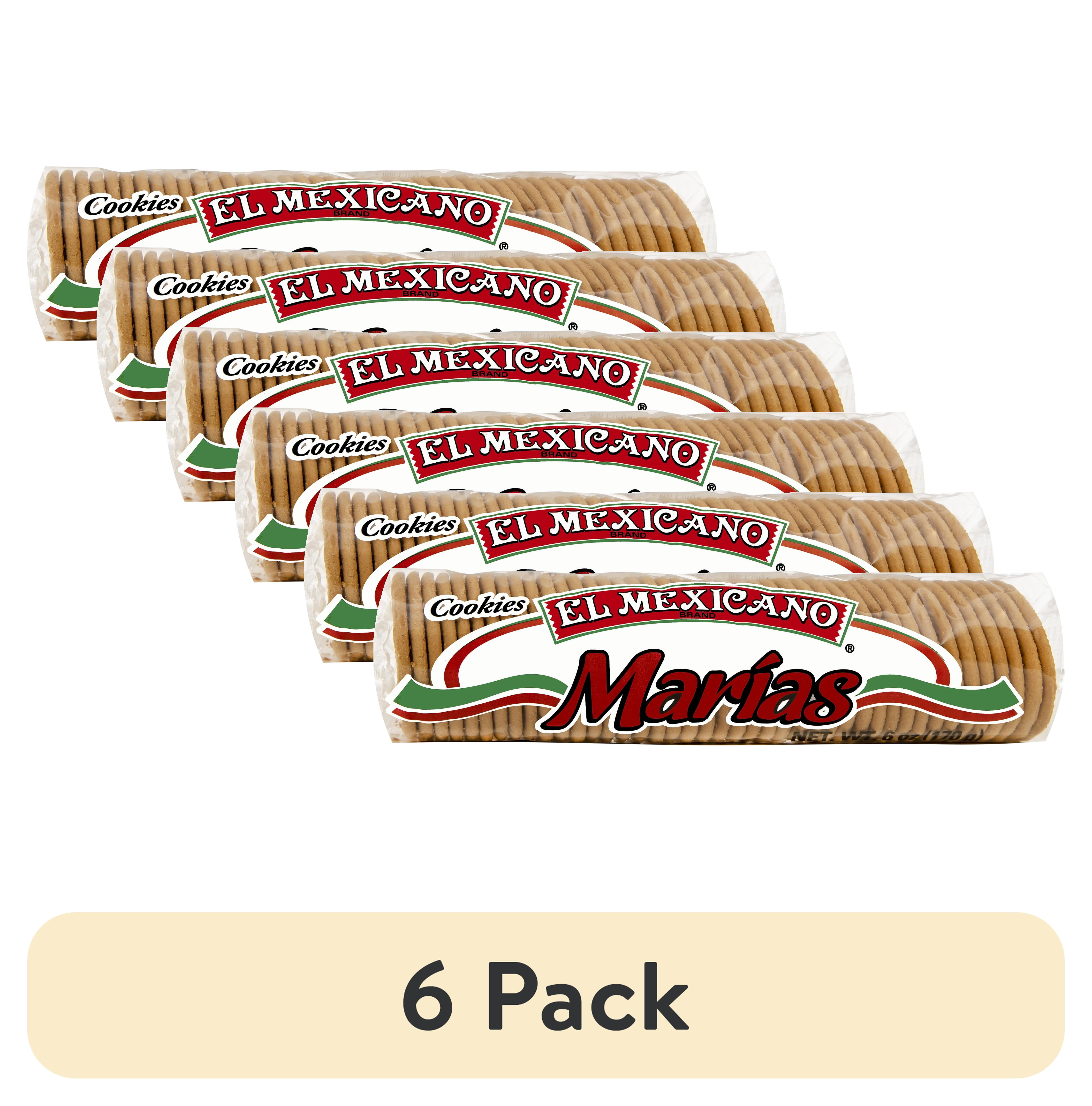 (6 pack) El Mexicano Marias Cookies, 6 oz - Walmart.com