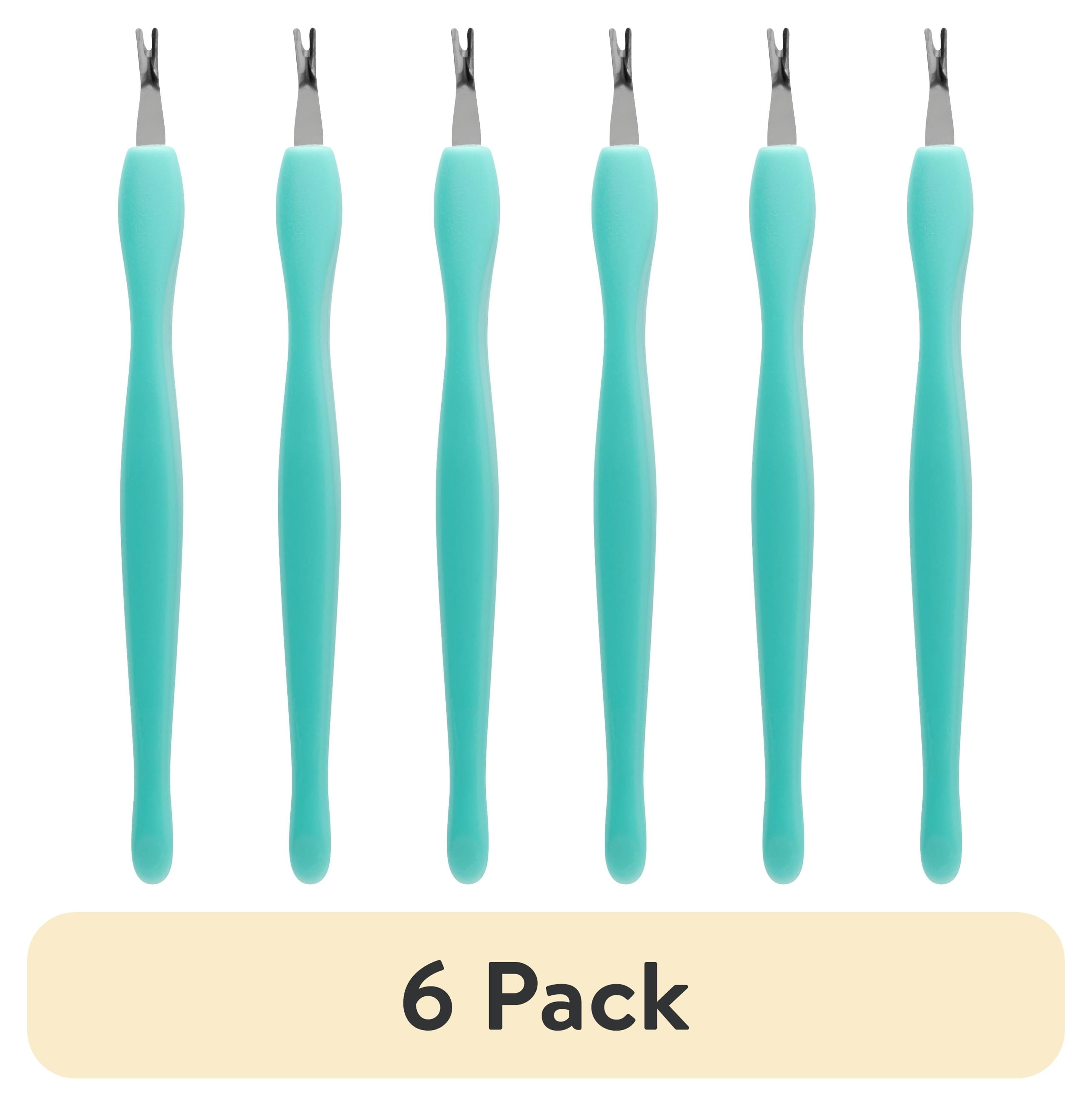 (6 pack) Equate Fingernail Cuticle Remover and Pusher, Color May Vary ...
