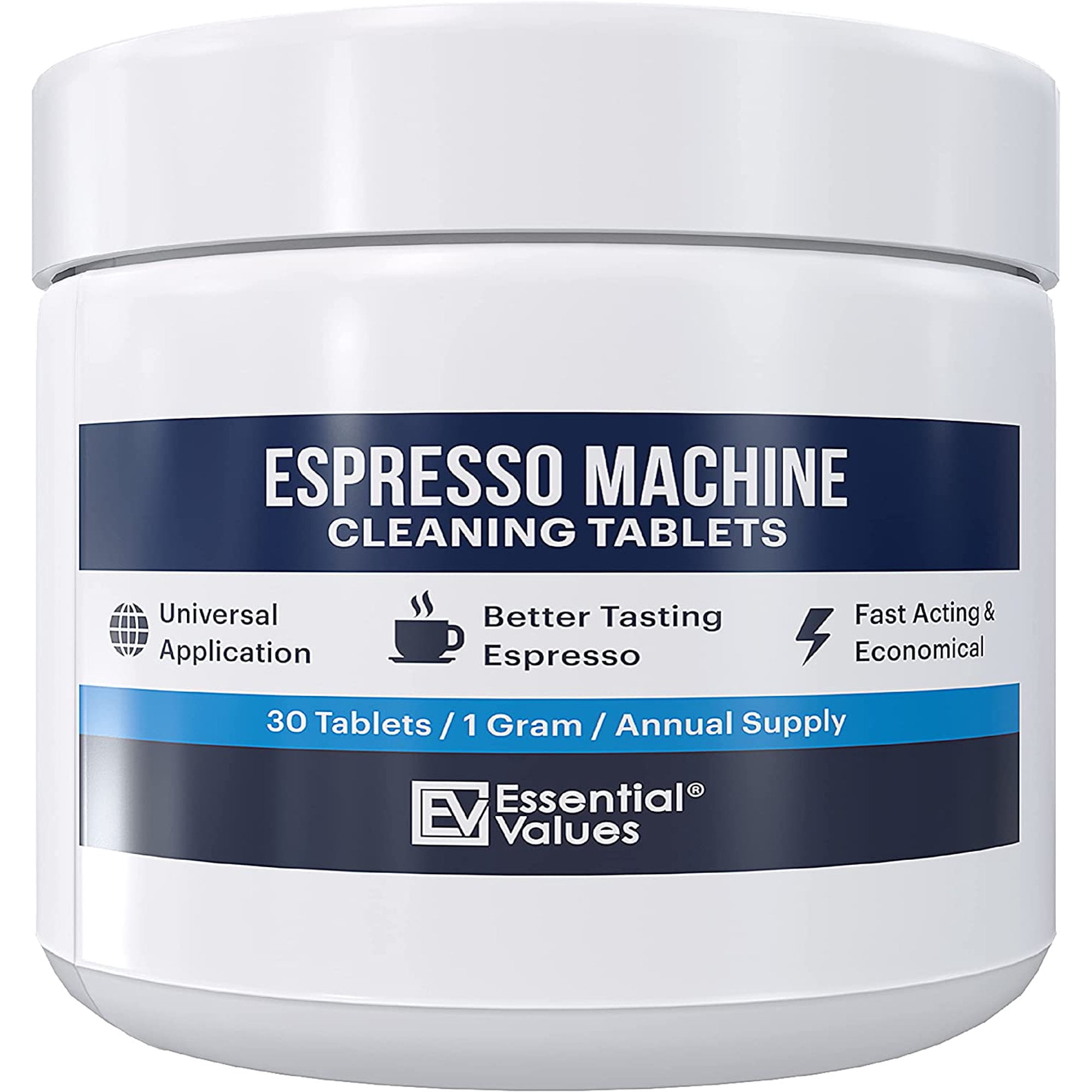 (6 pack) Essential Values Universal Espresso Machine Cleaning Tablets ...