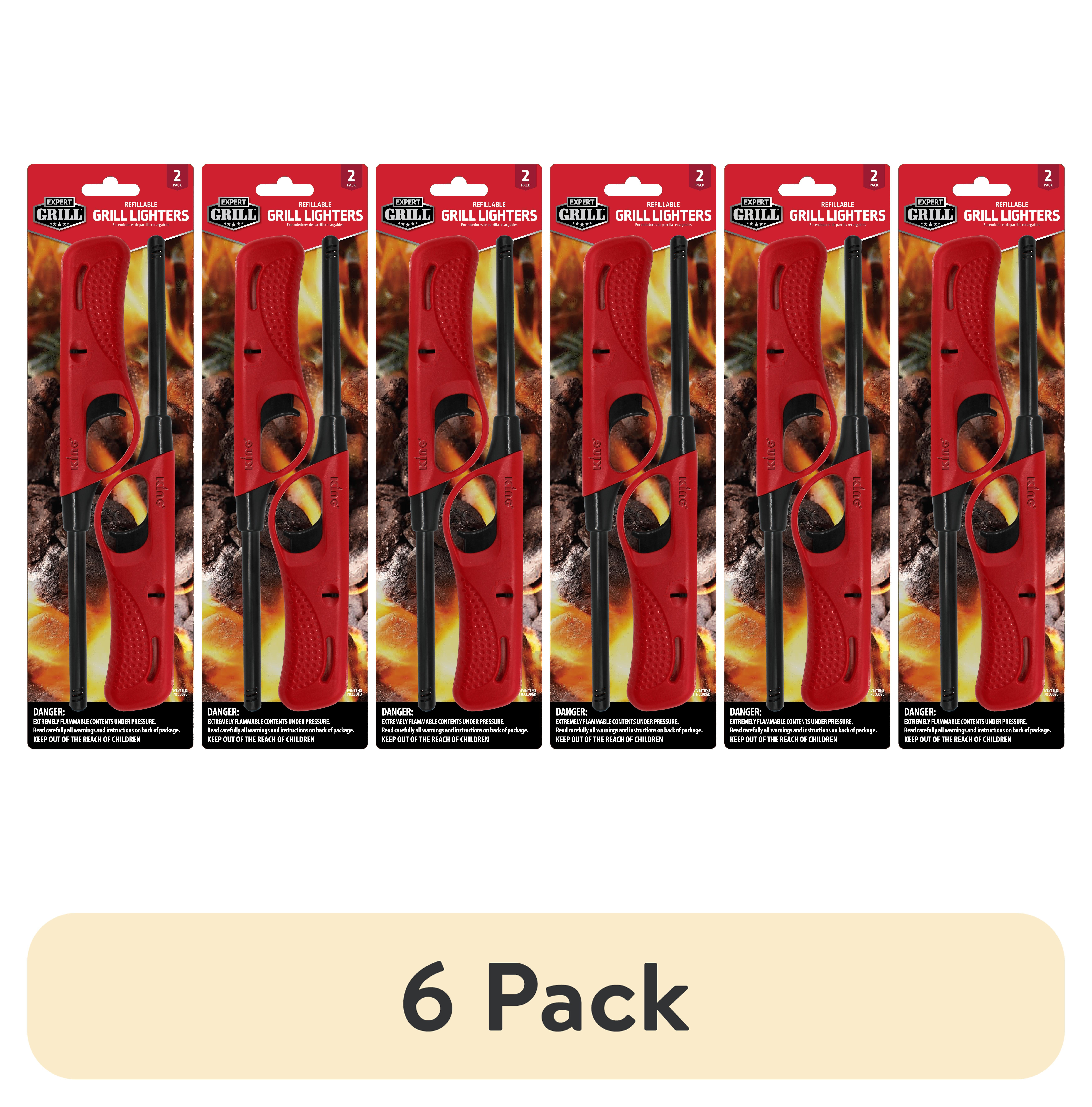 (6 pack) Expert Grill Refillable Grill Lighter, 2-Pack - Walmart.com