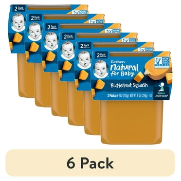 Gerber 2nd Foods Baby Foods, Turkey & Rice, 4 oz Tub (2 Pack) - Walmart.com