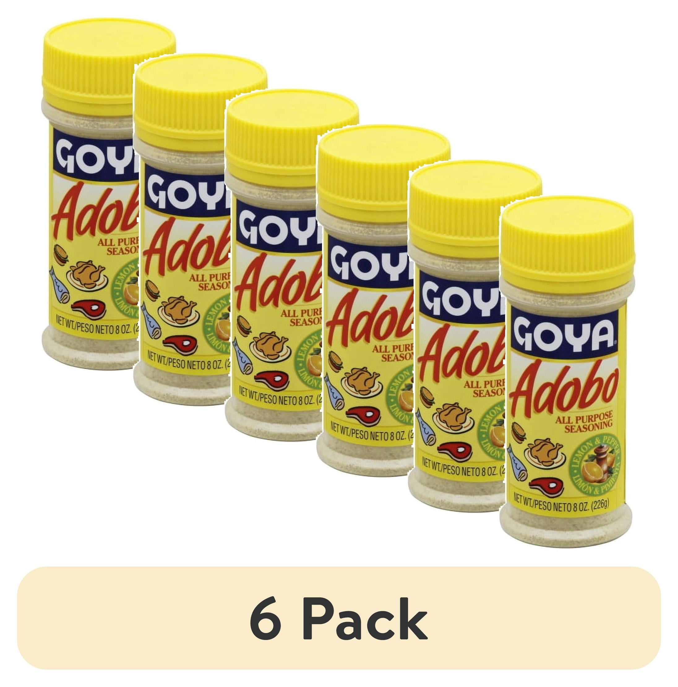 (6 pack) Goya Adobo All Purpose Seasoning, 8 oz - Walmart.com