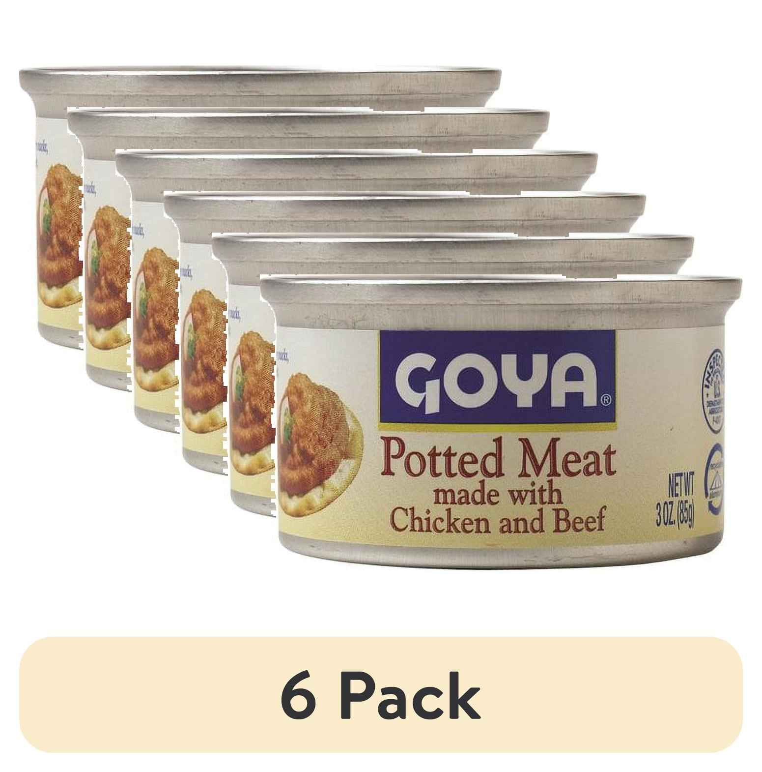 (6 pack) Goya Goya Potted Meat, 3 oz - Walmart.com