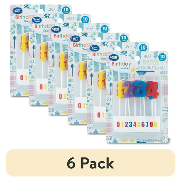 King Of Sparklers Pack Of 6 Gold Wrapping Sparkling Candles For Bottle ...