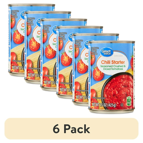 (6 pack) Great Value Chili Starter, 15 oz - Walmart.com