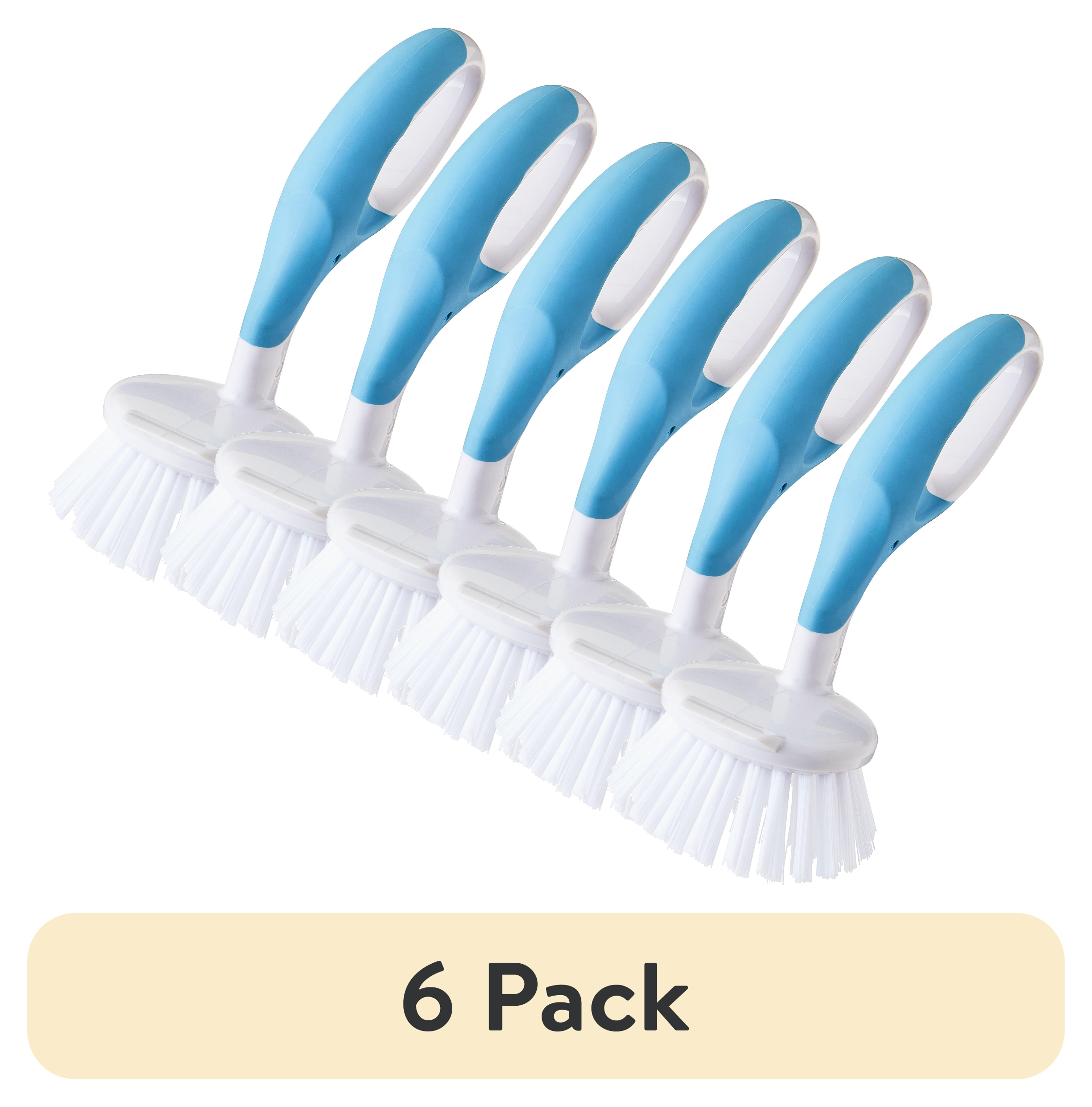 (1 pack) Great Value Non-Slip Grip Small Handy Scrubber, Blue - Walmart.com